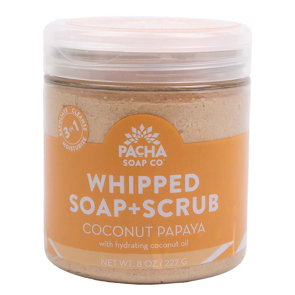 Pacha Soap Co. Whipped Soap + Scrub Coconut Papaya - Shop Bubble Bath ...