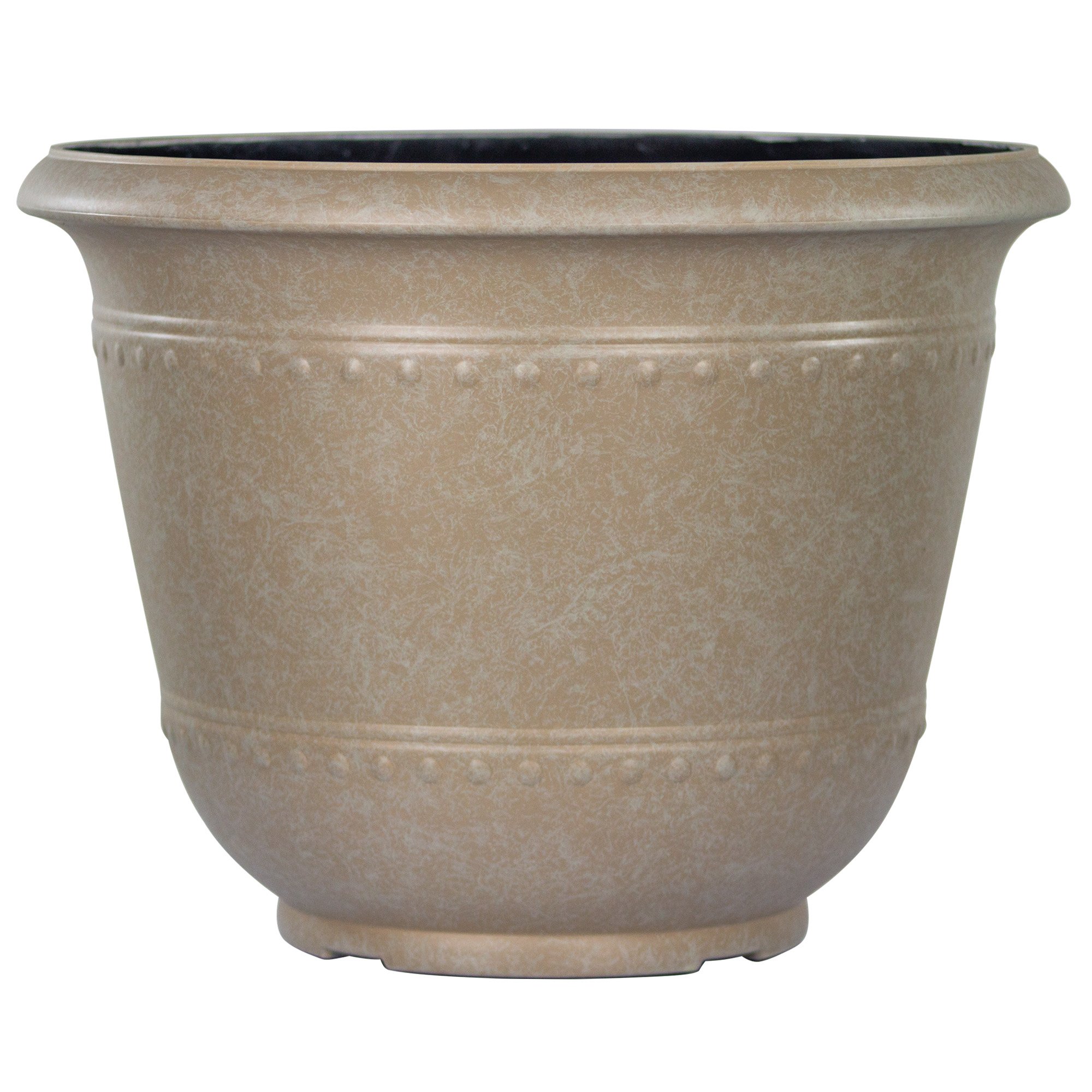 Trendspot Ursula Resin Planter - Limestone - Shop Pots & planters at H-E-B