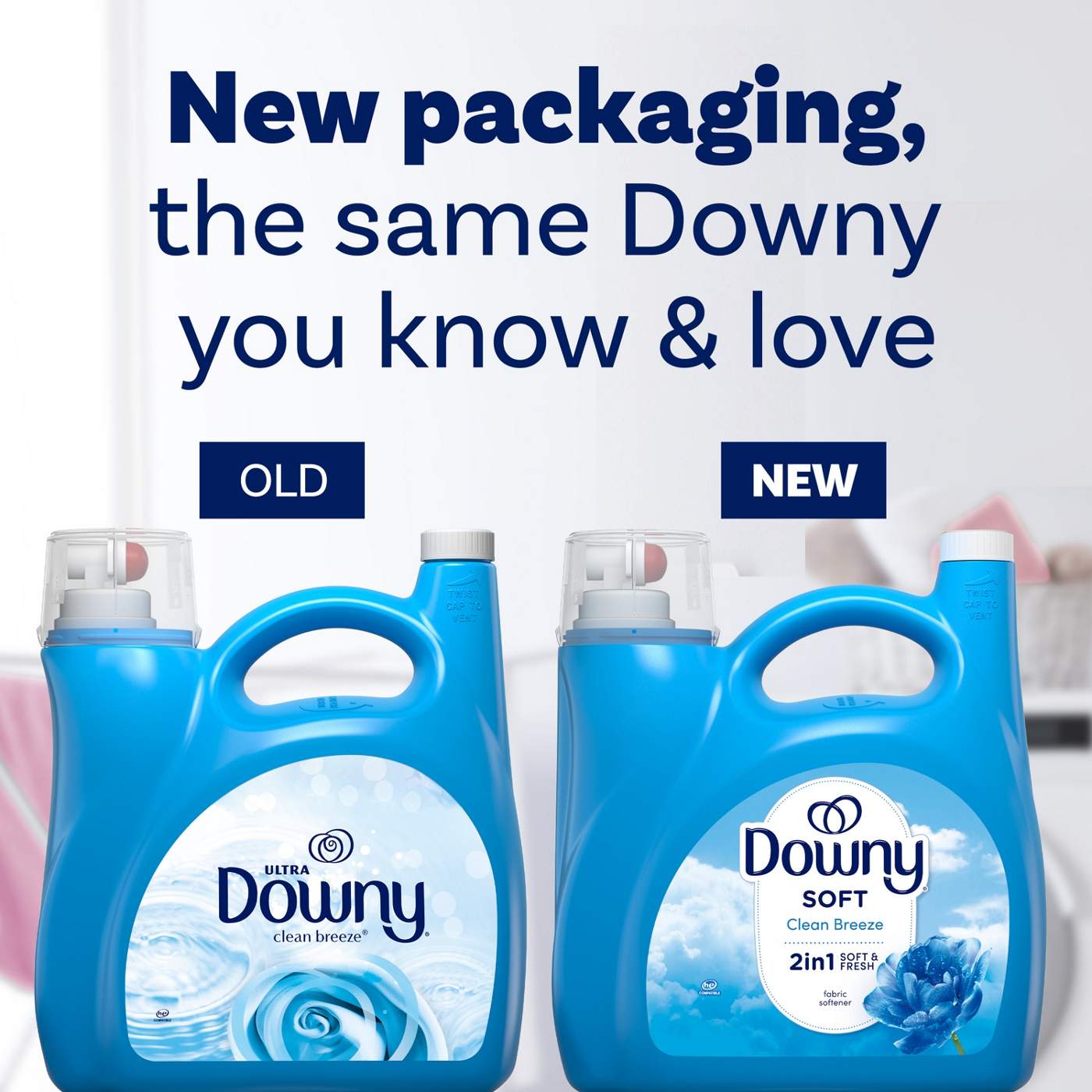 Downy Ultra HE Liquid Fabric Conditioner, 190 Loads - Clean Breeze ...