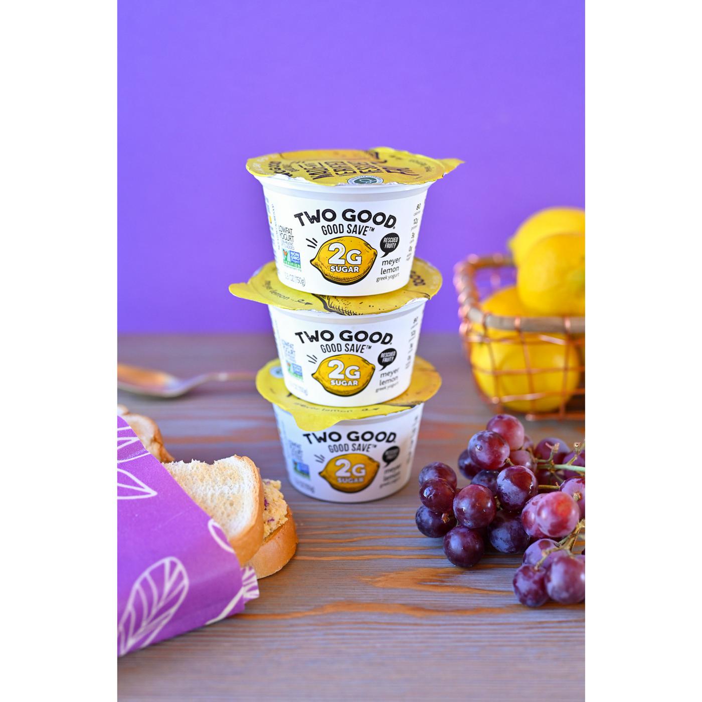 Too Good & Co. Lower Sugar Greek Yogurt - Meyer Lemon - Shop Yogurt at ...