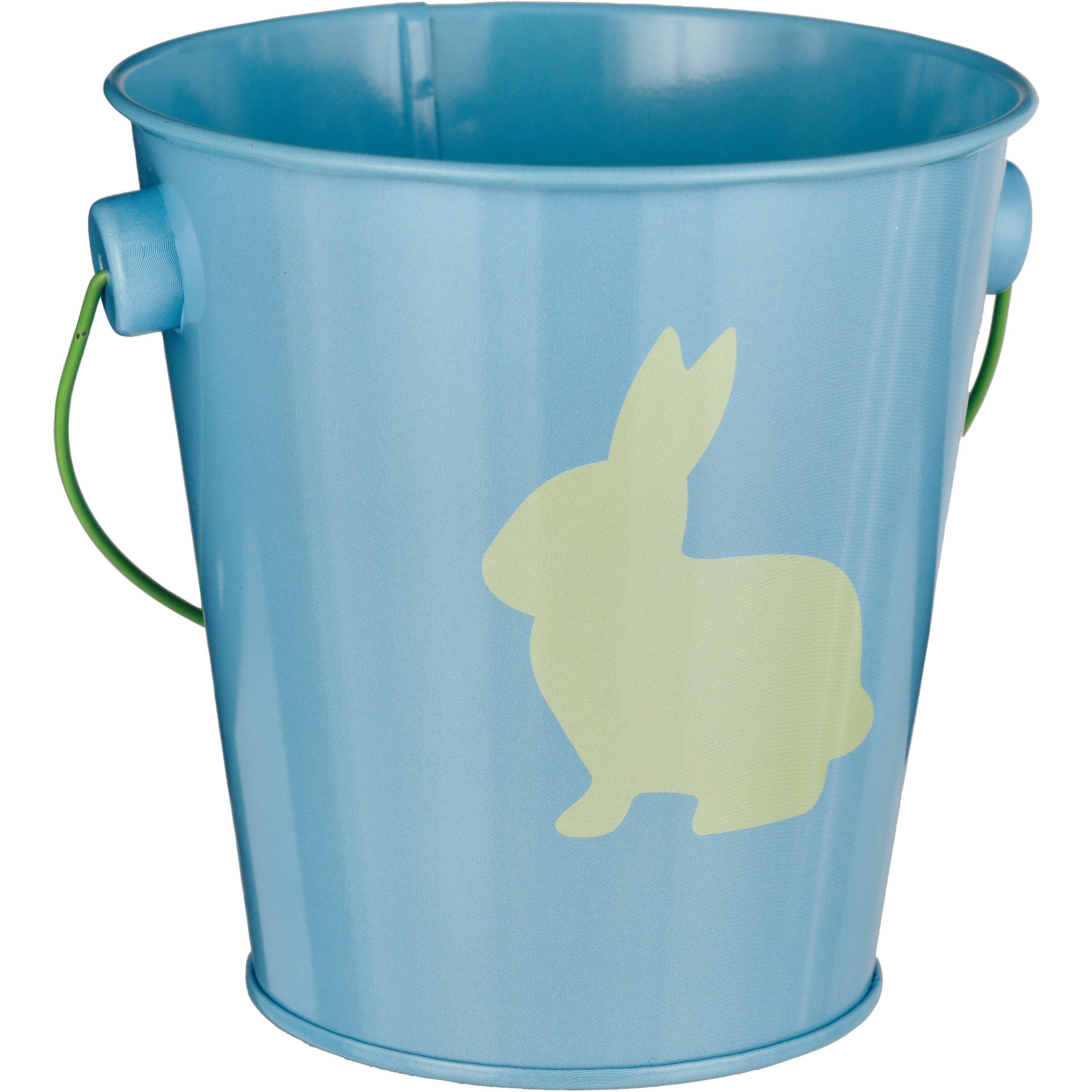 Destination Holiday Hip Hop Bunny Metal Easter Bucket - Blue - Shop ...