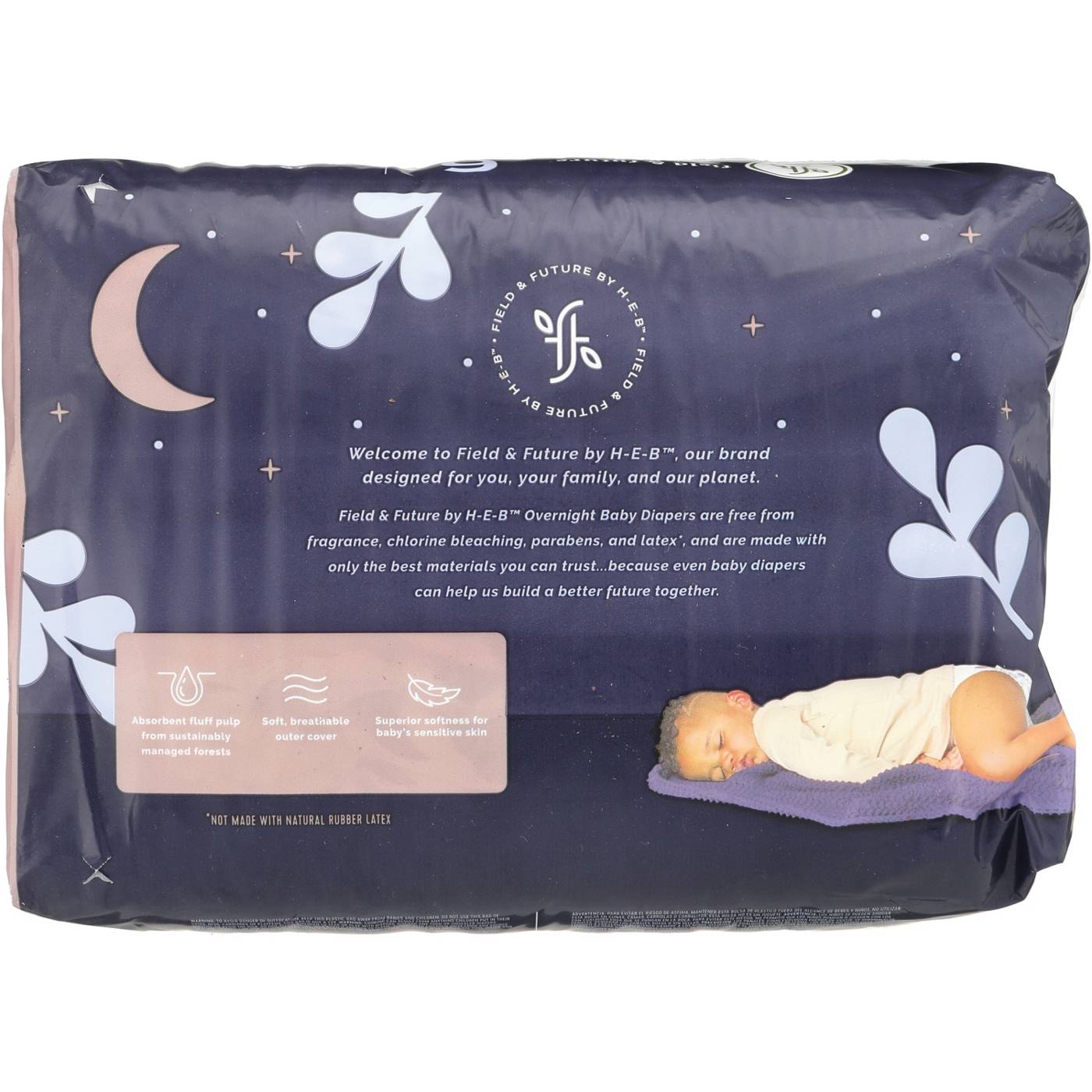 Field & Future by H-E-B Baby Overnight Diapers - Size 6 - Shop Diapers ...