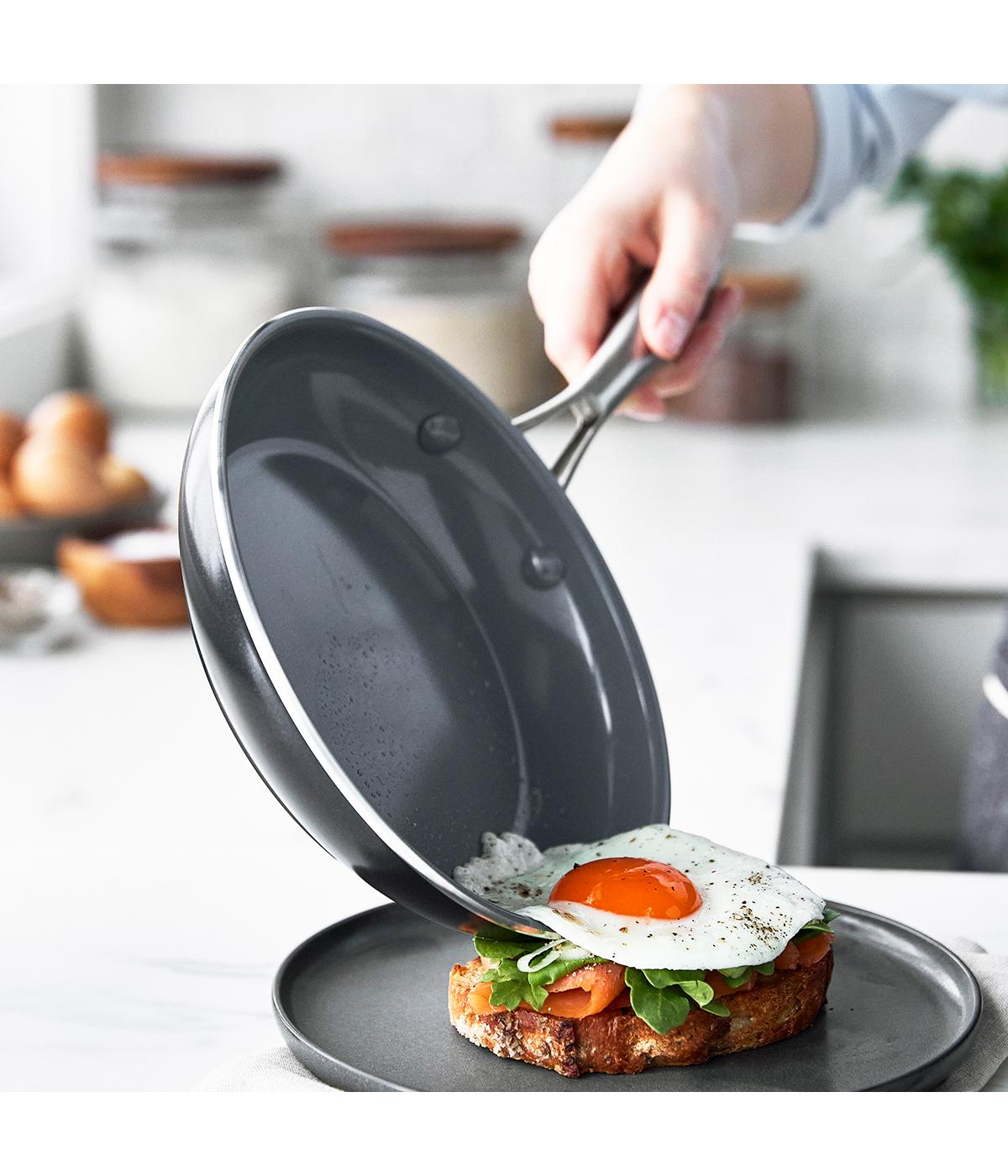 GreenPan Swift Collection Ceramic Nonstick Fry Pan - Shop Frying pans ...