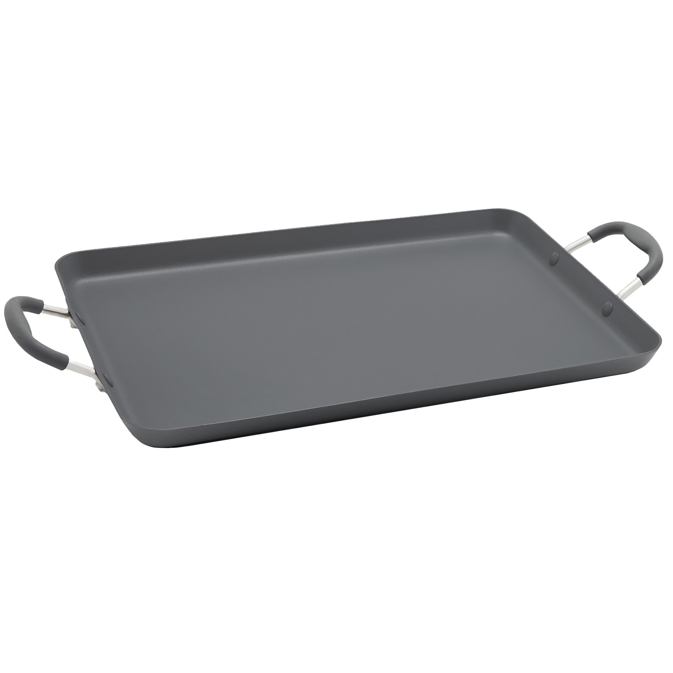 our goods Non-Stick Griddle - Pebble Gray - Shop Frying pans & griddles ...
