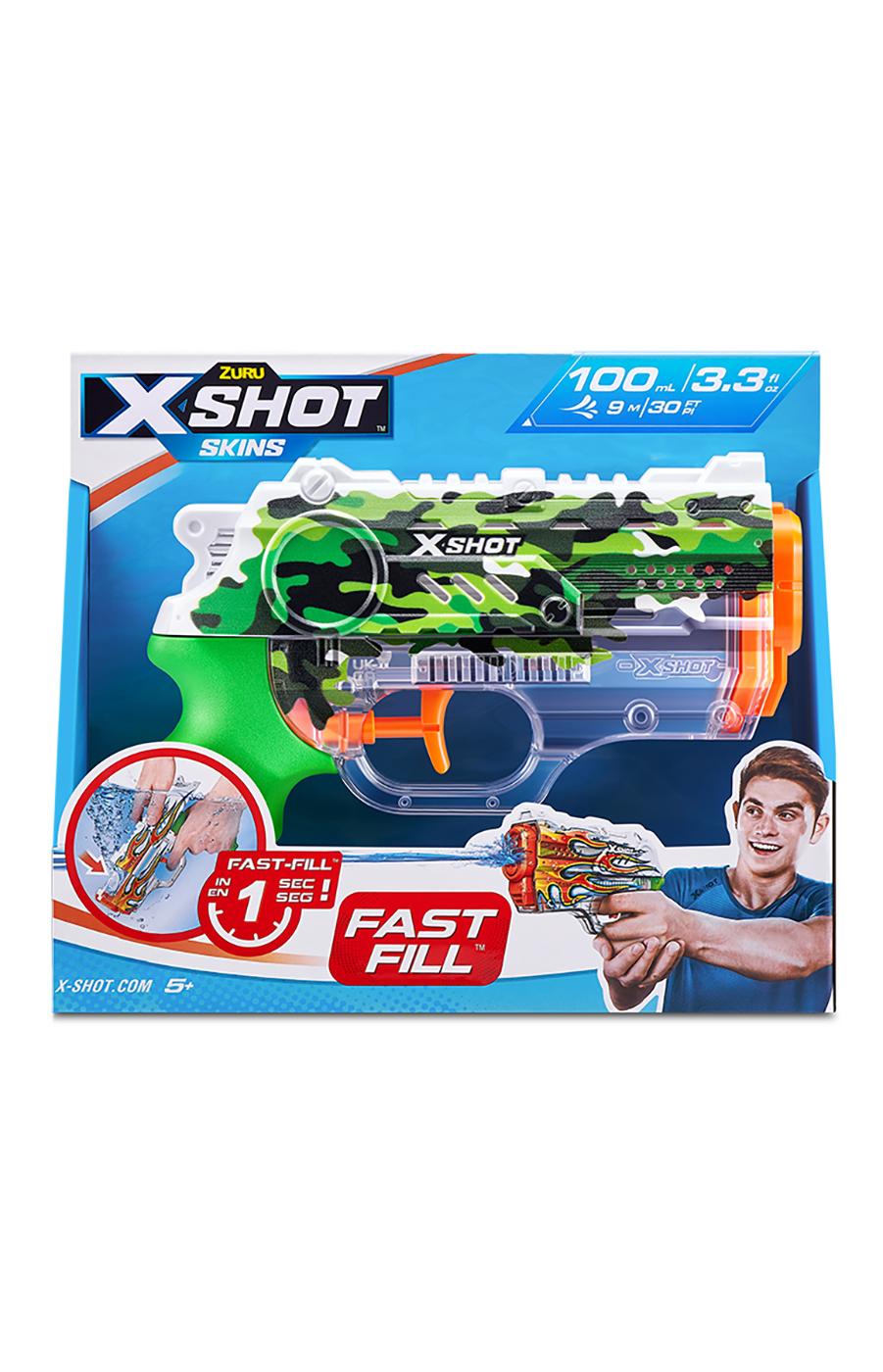 Zuru X-Shot Fast Fill Nano Skins Water Blaster - Assorted - Shop ...