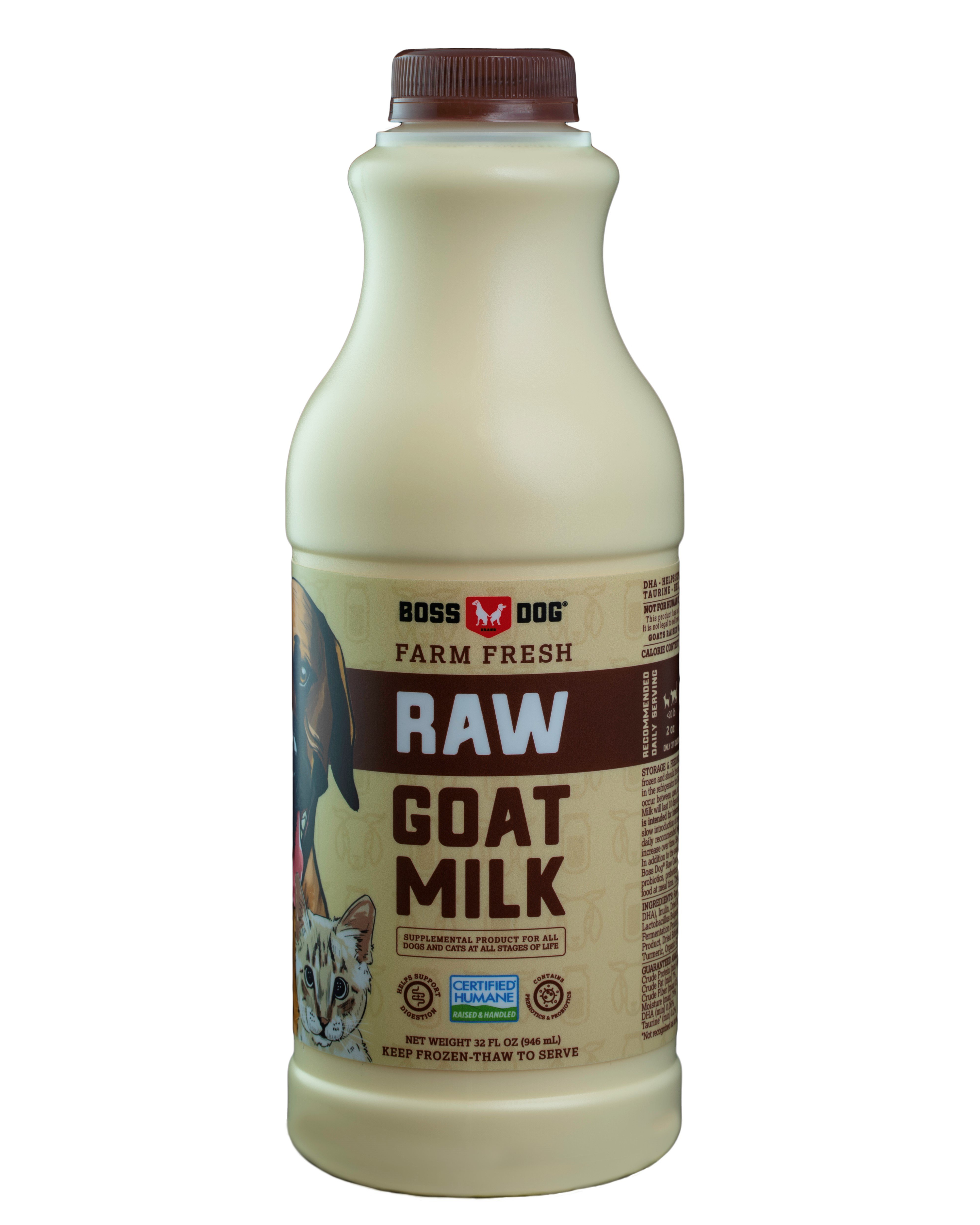Boss Dog Raw Goat Milk - Shop Soft & chewy treats at H-E-B