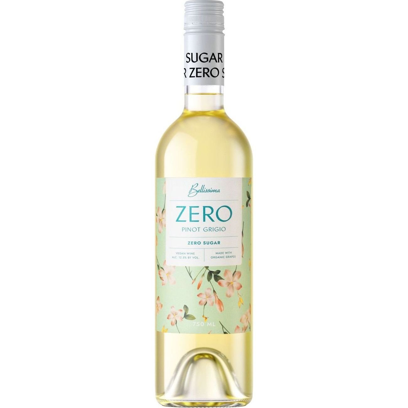 Bellissima Organic Zero Sugar Pinot Grigio Italy White Wine - Shop Wine ...
