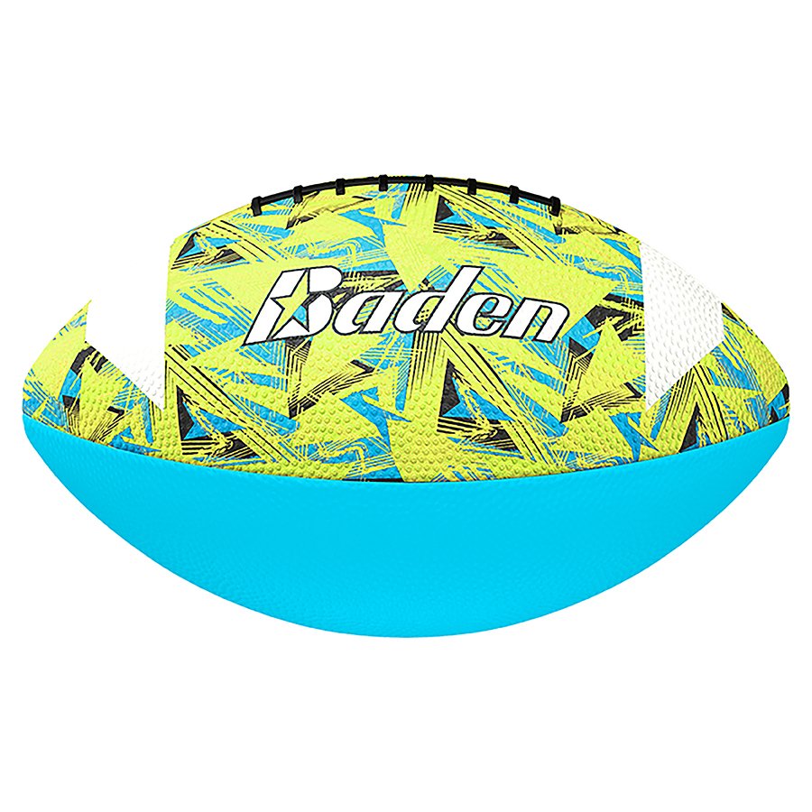 Baden Quarterback Junior Football - Turquoise/Yellow - Shop Balls at H-E-B