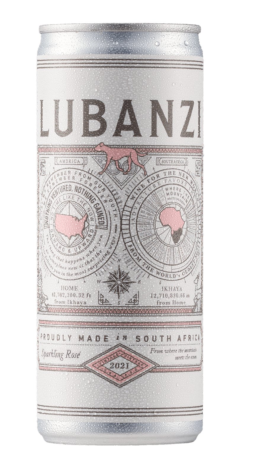 Lubanzi Rosé Bubbles Can - Shop Wine at H-E-B