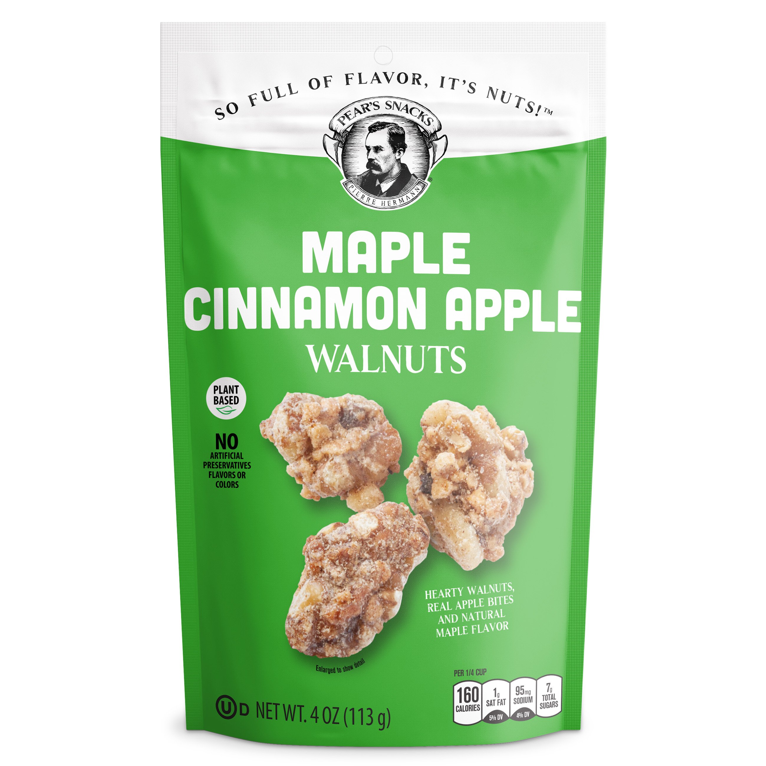 Pear's Snacks Maple Cinnamon Apple Walnuts - Shop Nuts & seeds at H-E-B