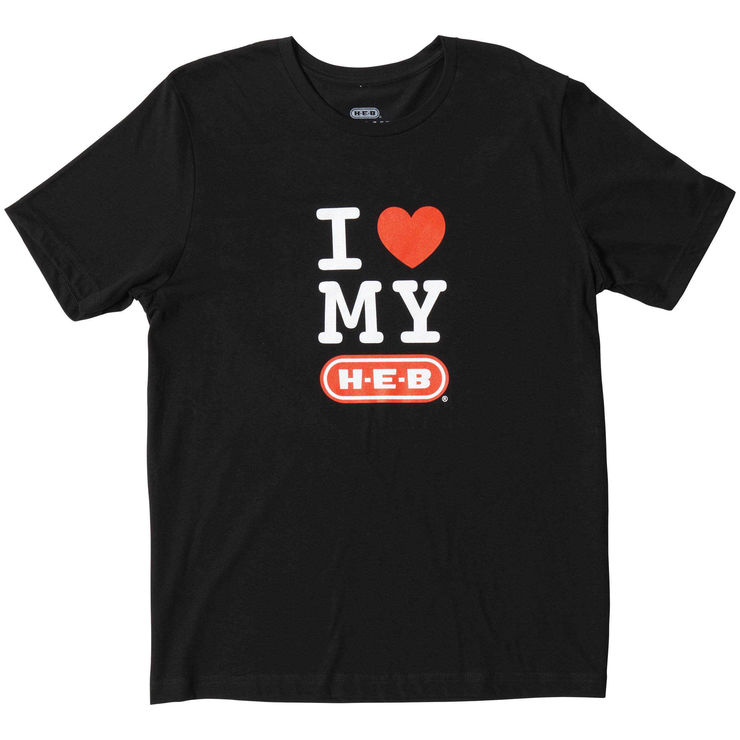 H-E-B Brand Shop Love My H-E-B Adult T-Shirt - Black - Shop Shirts ...