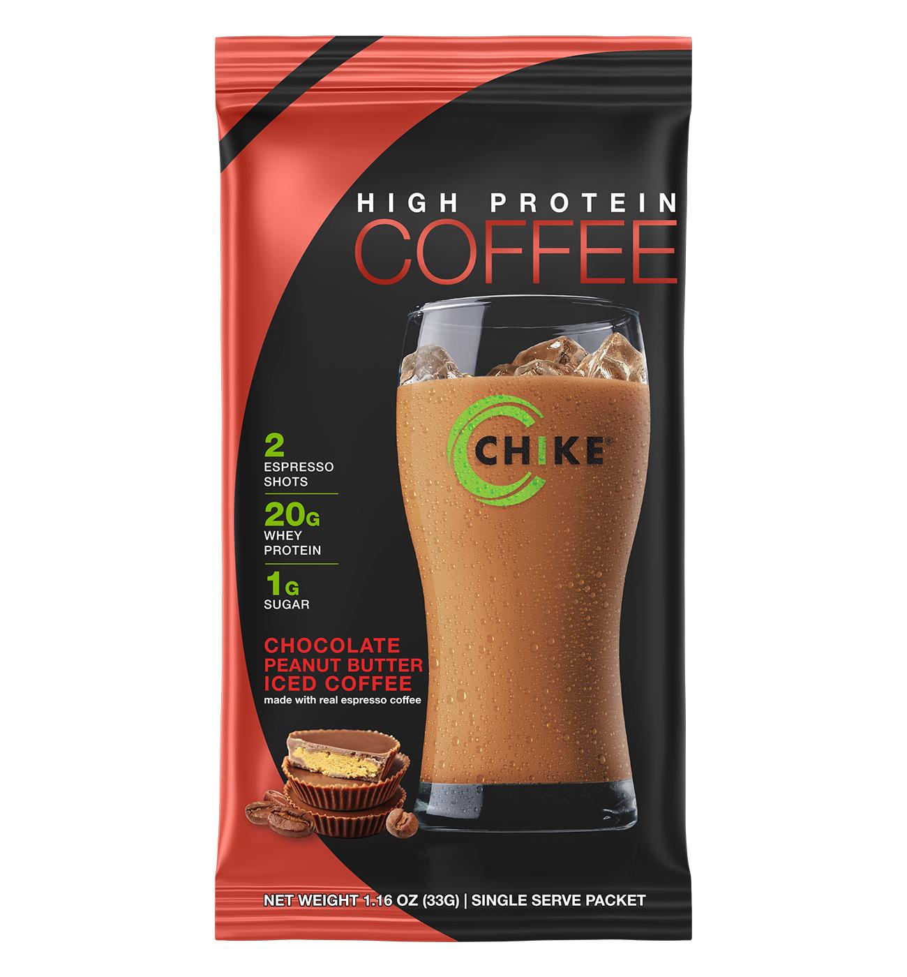Chike 20g Whey Protein Iced Coffee Single Serve Packet - Chocolate ...