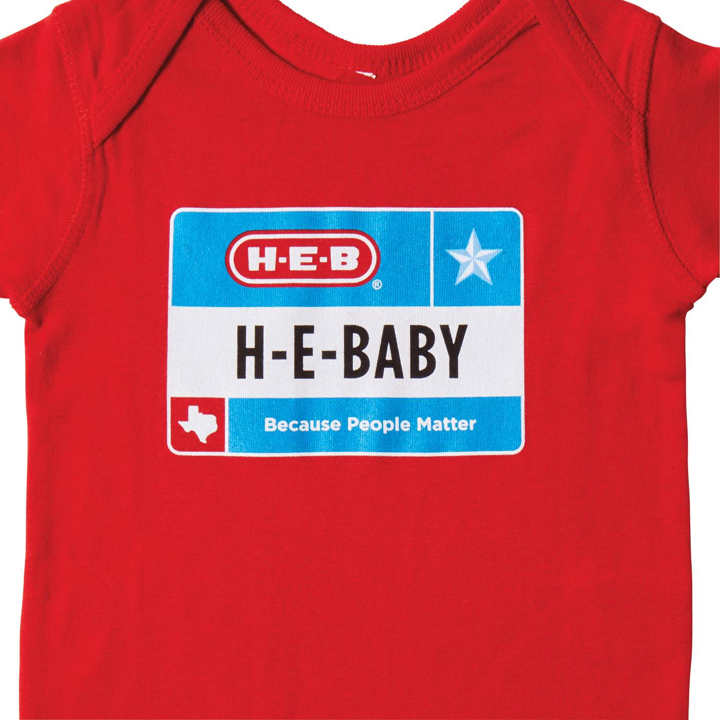 H-E-B Brand Shop H-E-B Badge Infant Bodysuit - Red - Shop One Pieces at ...