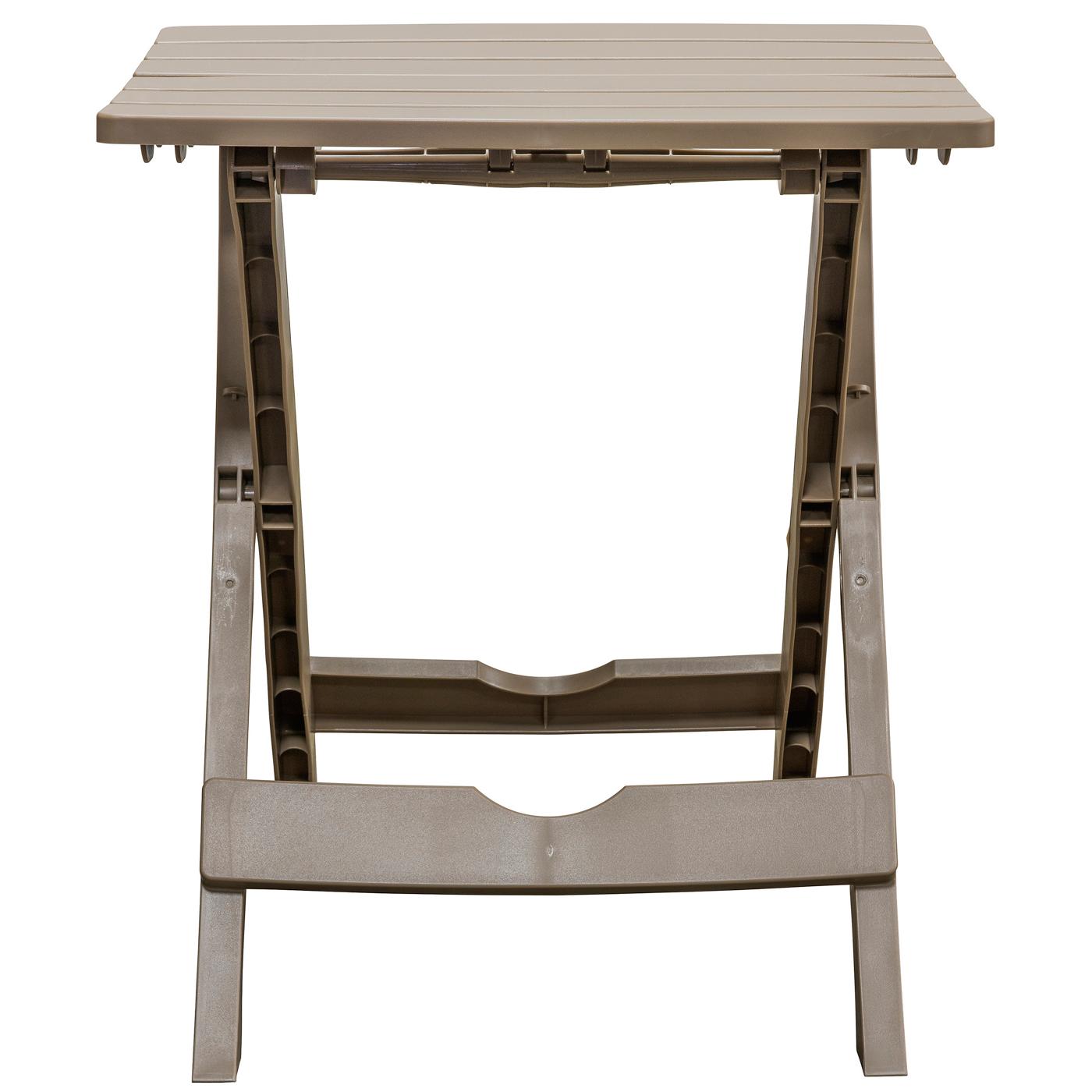 Adams Manufacturing Quick Fold Side Table - Portobello - Shop Tables at ...