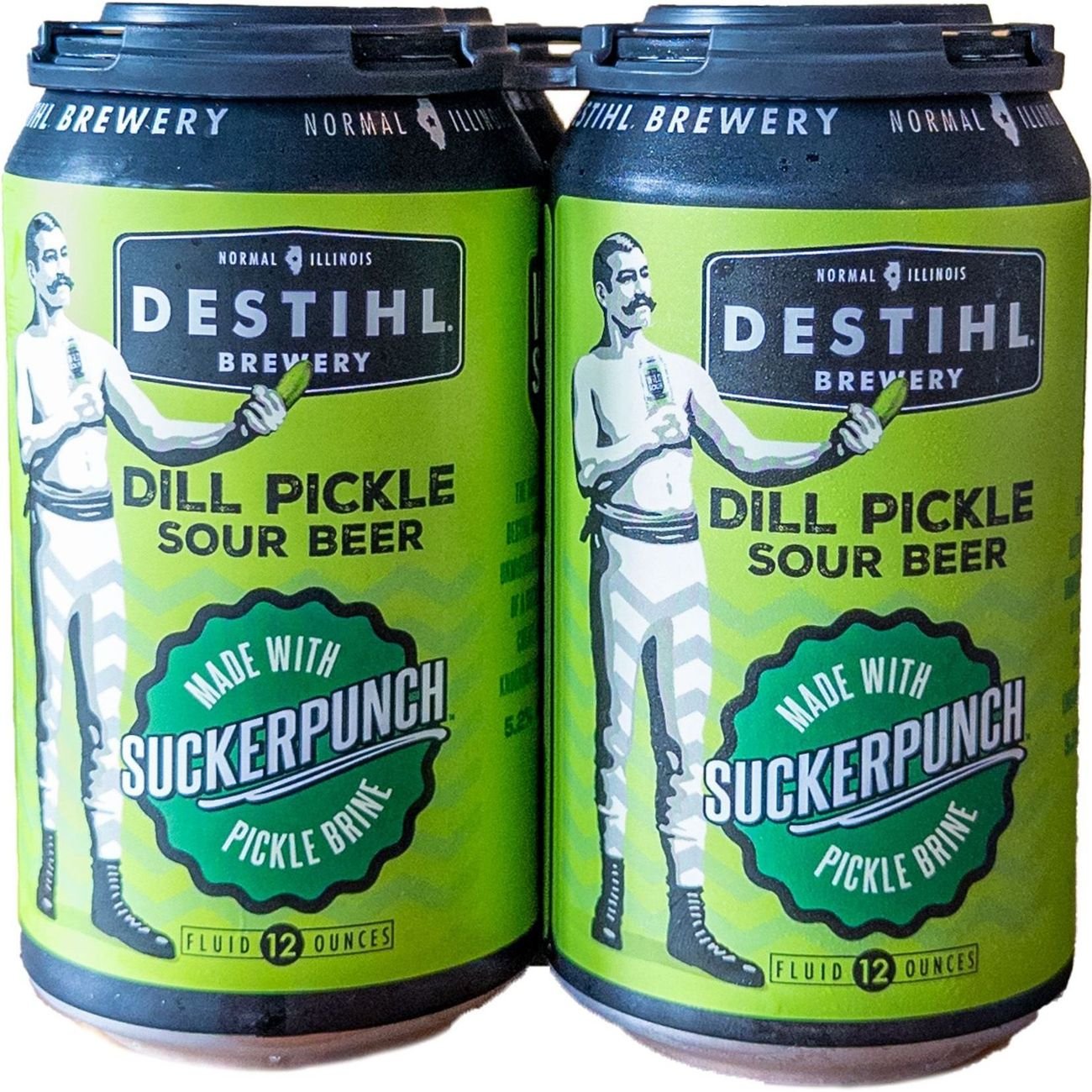 Destihl Suckerpunch Dill Pickle Sour Craft Beer 4 pk Cans - Shop Beer ...