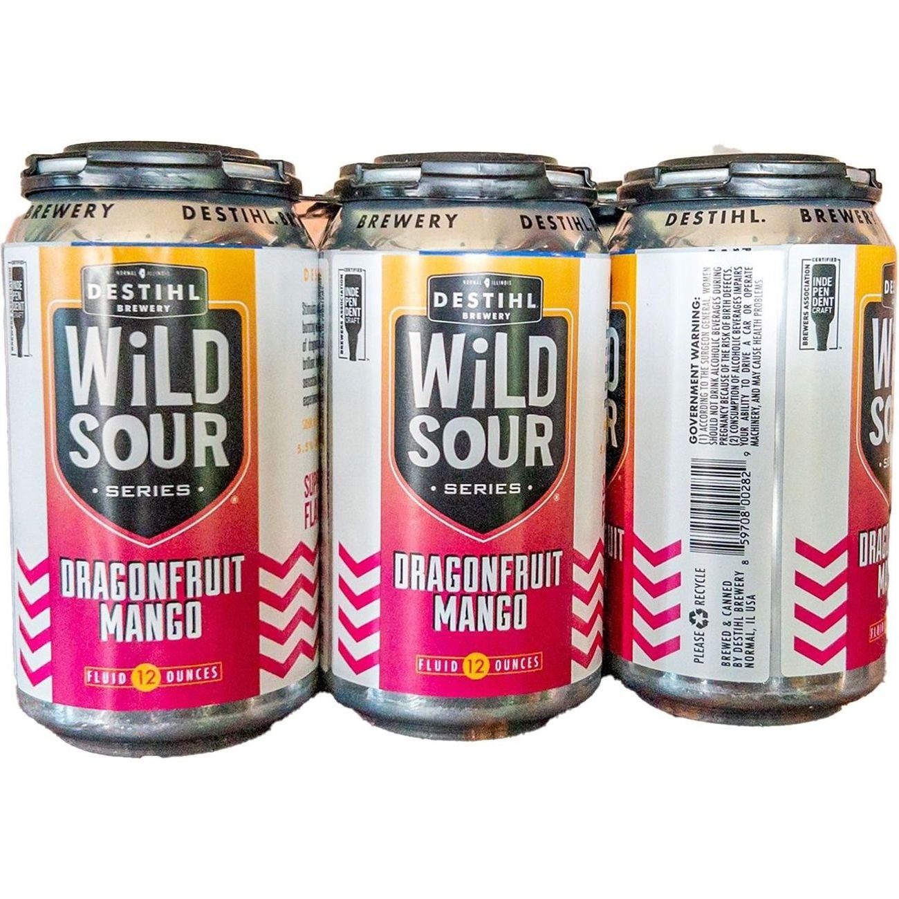 Destihl Wild Sour Series Dragonfruit Mango Craft Beer 4 pk Cans - Shop ...