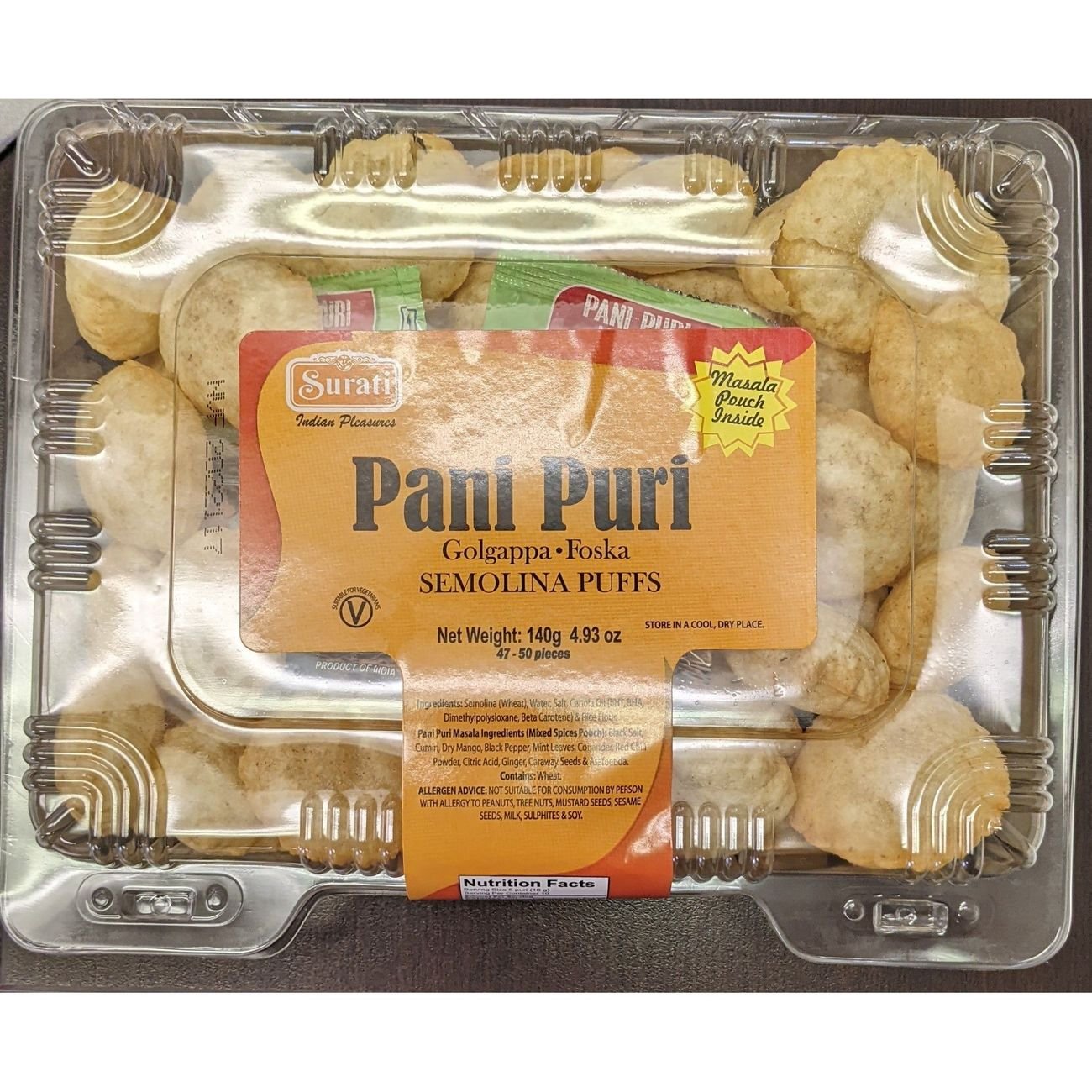 Surati Pani Puri Semolina Puffs - Shop Buns & rolls at H-E-B