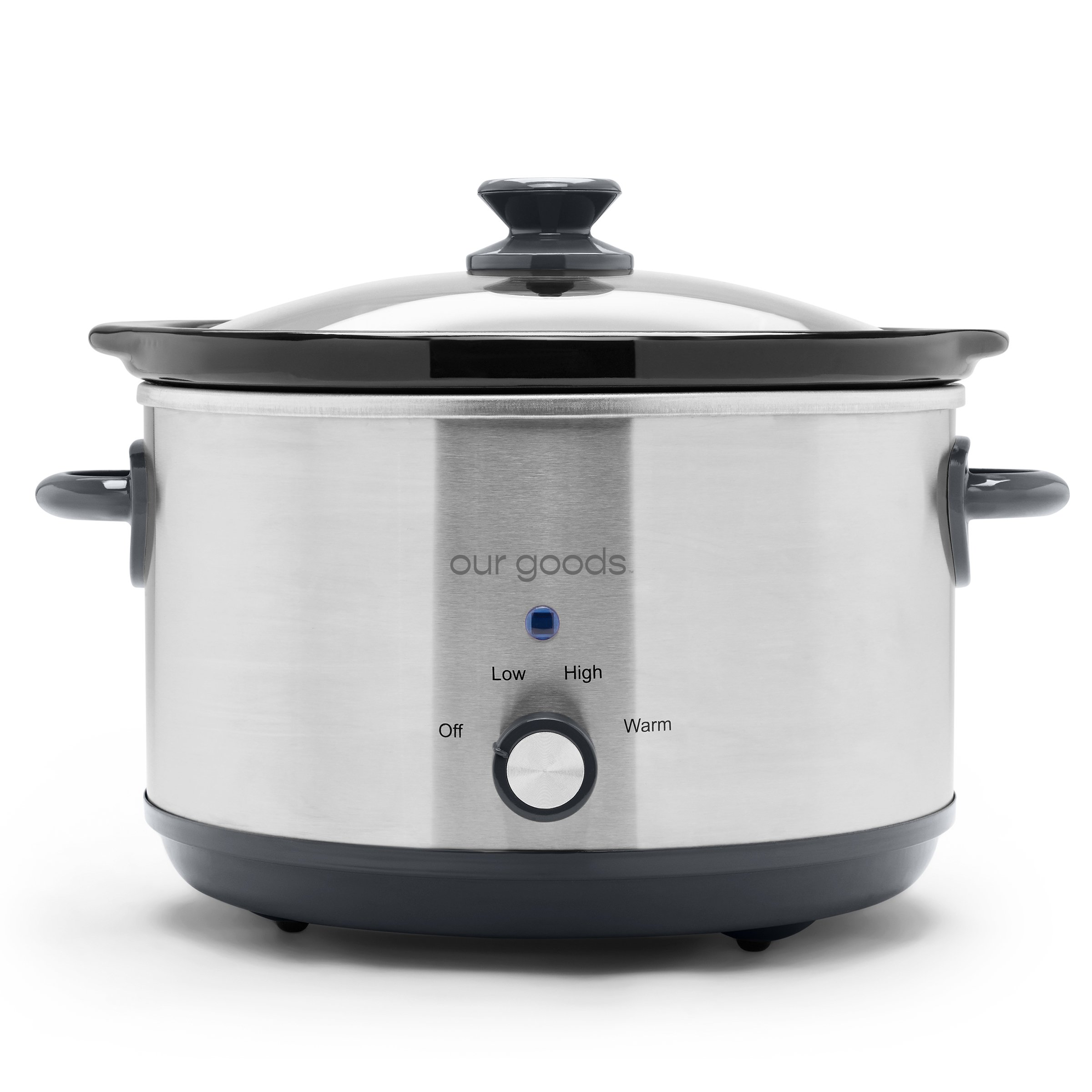 our goods Slow Cooker - Stainless Steel - Shop Cookers & roasters at H-E-B