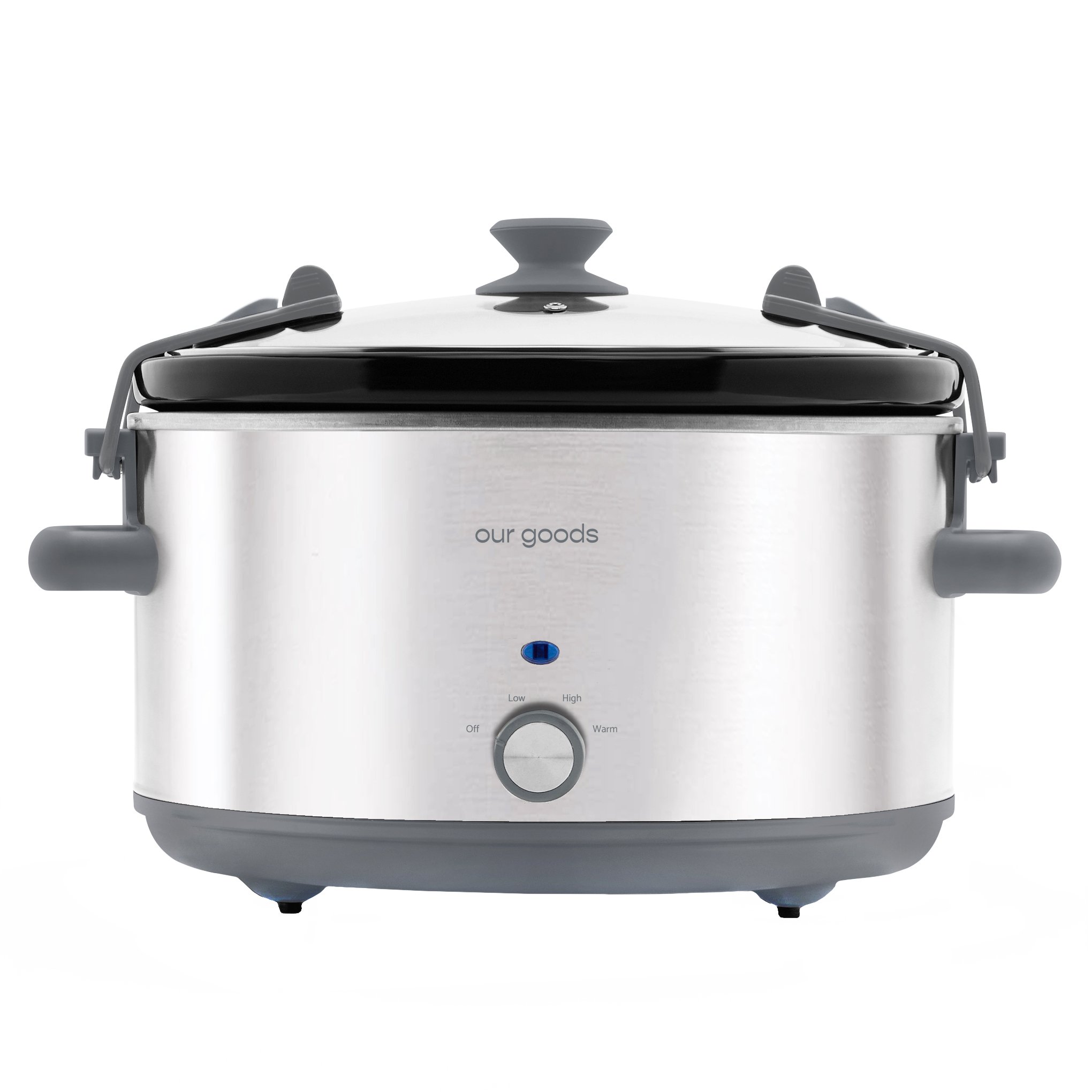 our goods Slow Cooker - Stainless Steel - Shop Cookers & roasters at H-E-B