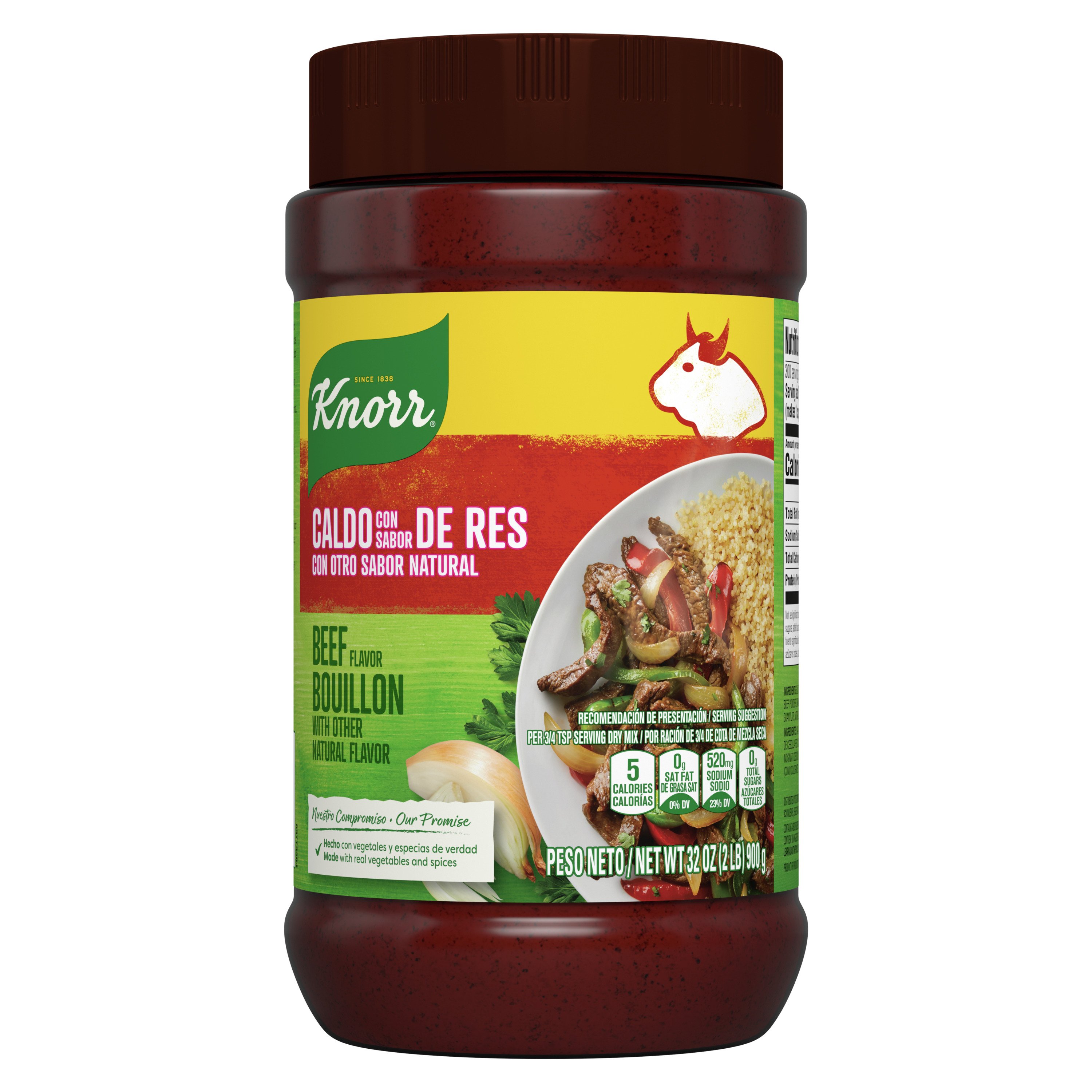 Knorr Granulated Bouillon Beef Flavor - Shop Broth & bouillon at H-E-B