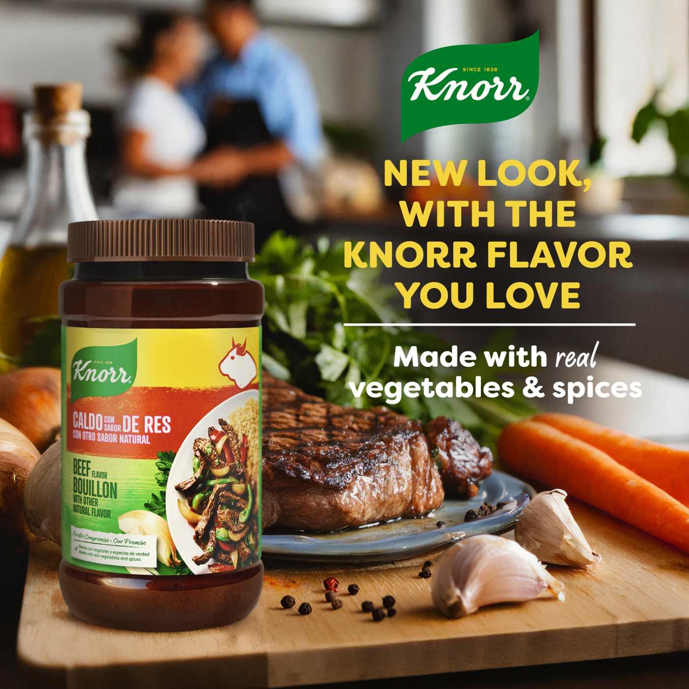 Knorr Granulated Bouillon Beef Flavor - Shop Broth & bouillon at H-E-B
