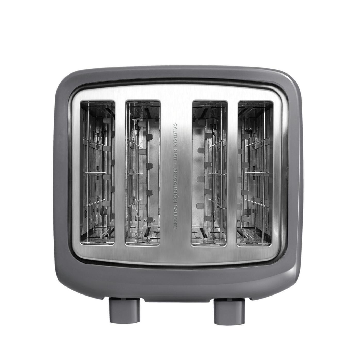 our goods 4 Slice Toaster - Pebble Gray - Shop Toasters at H-E-B