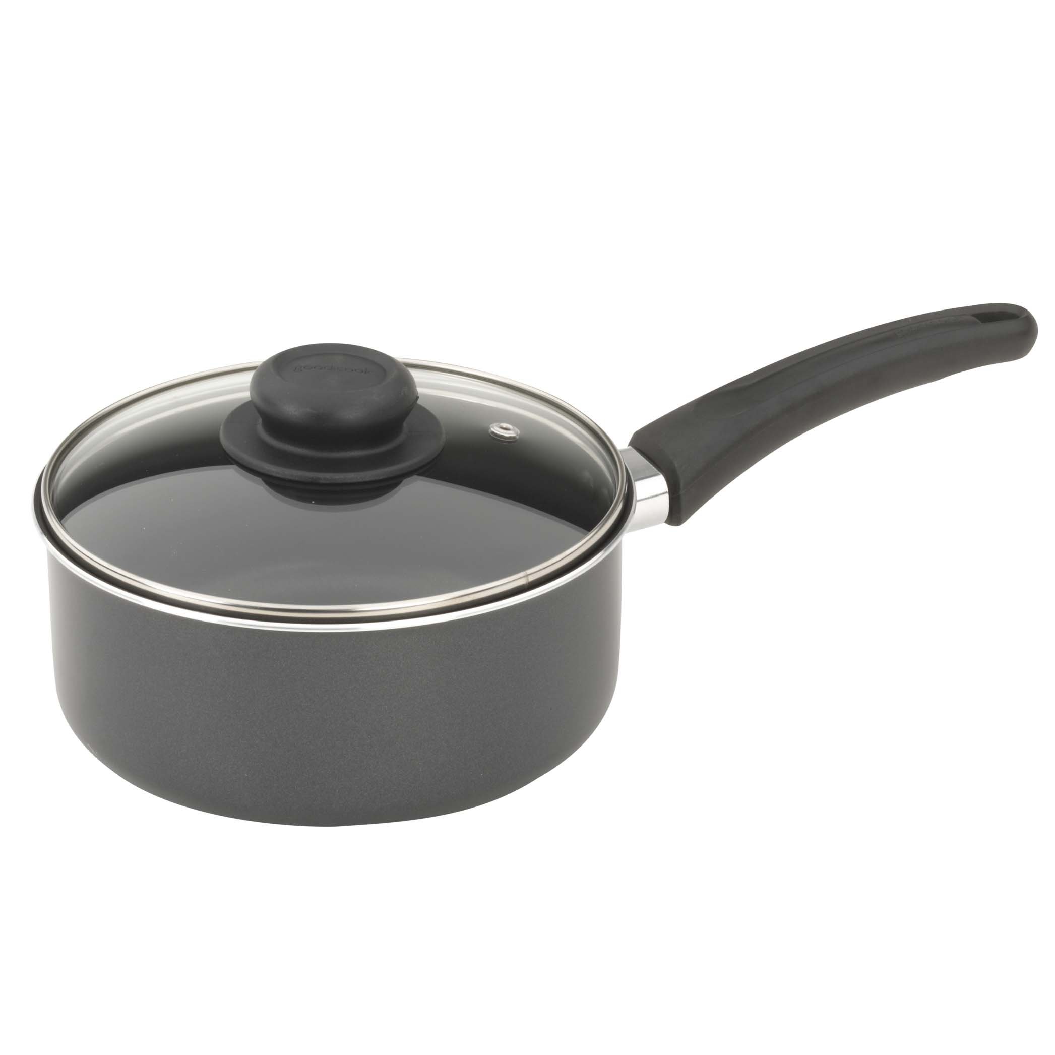 Good Cook Everyday Nonstick Sauce Pan with Lid - Shop Stock pots ...