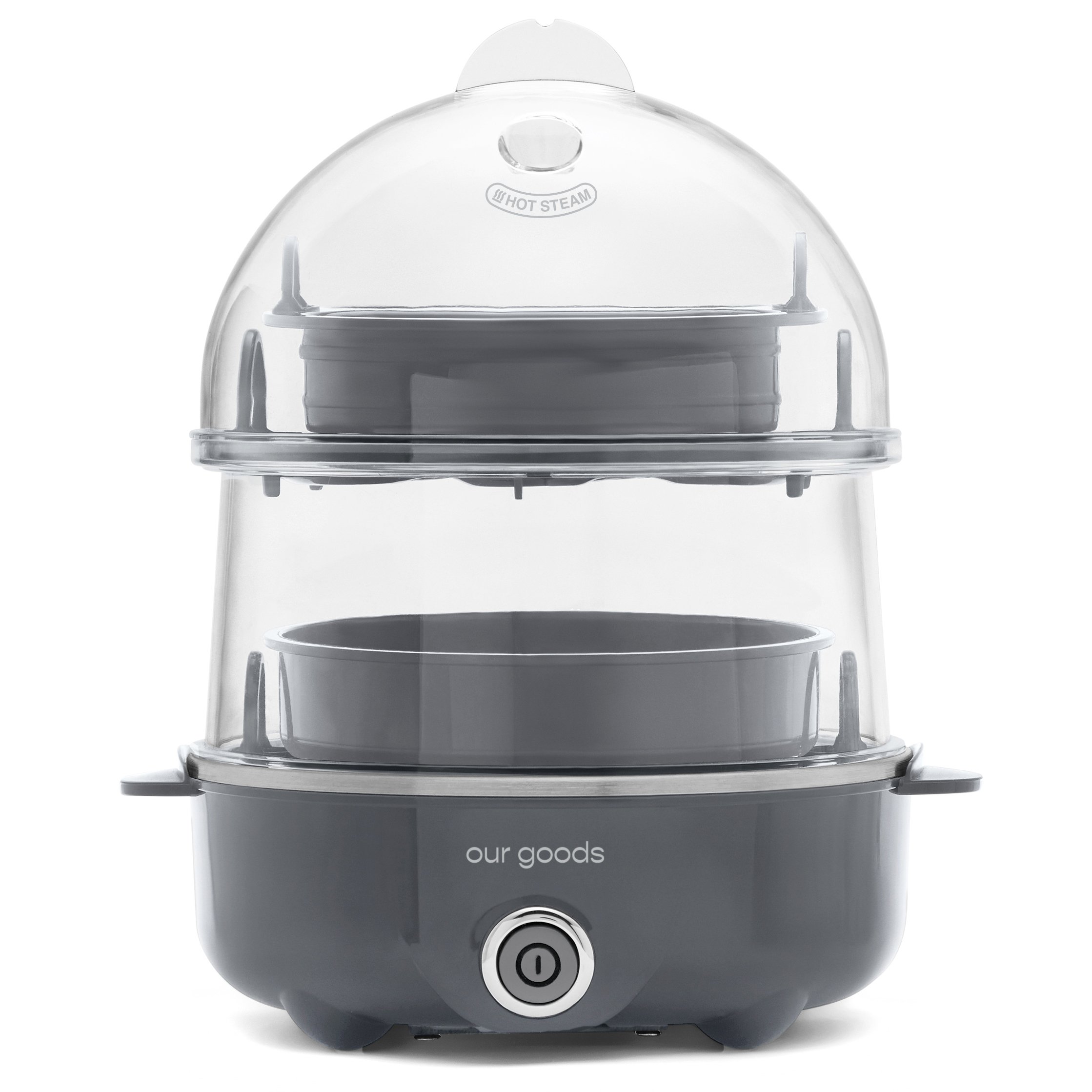 our goods Egg Cooker - Pebble Gray - Shop Cookers & roasters at H-E-B