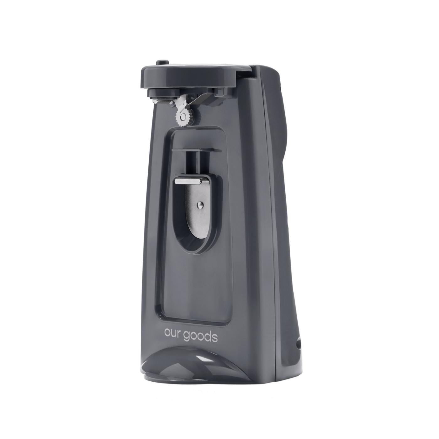 our goods Tall Electric Can Opener - Pebble Gray - Shop Utensils ...