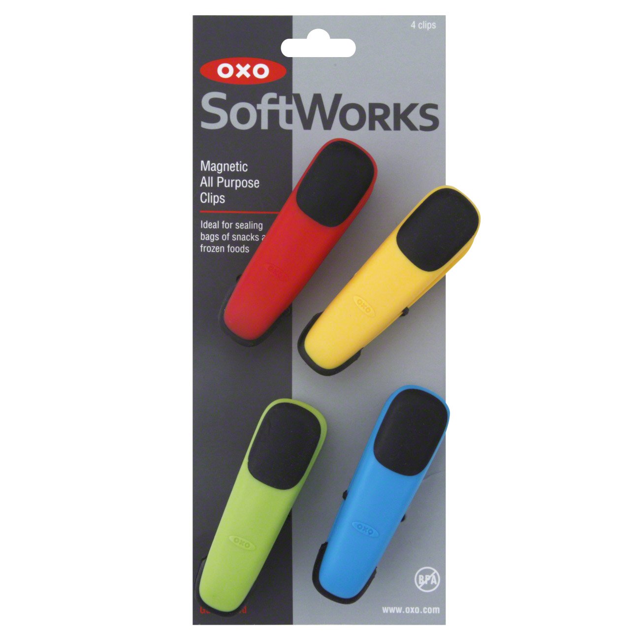 OXO SoftWorks All Purpose Chip Clips - Shop Utensils & gadgets at H-E-B