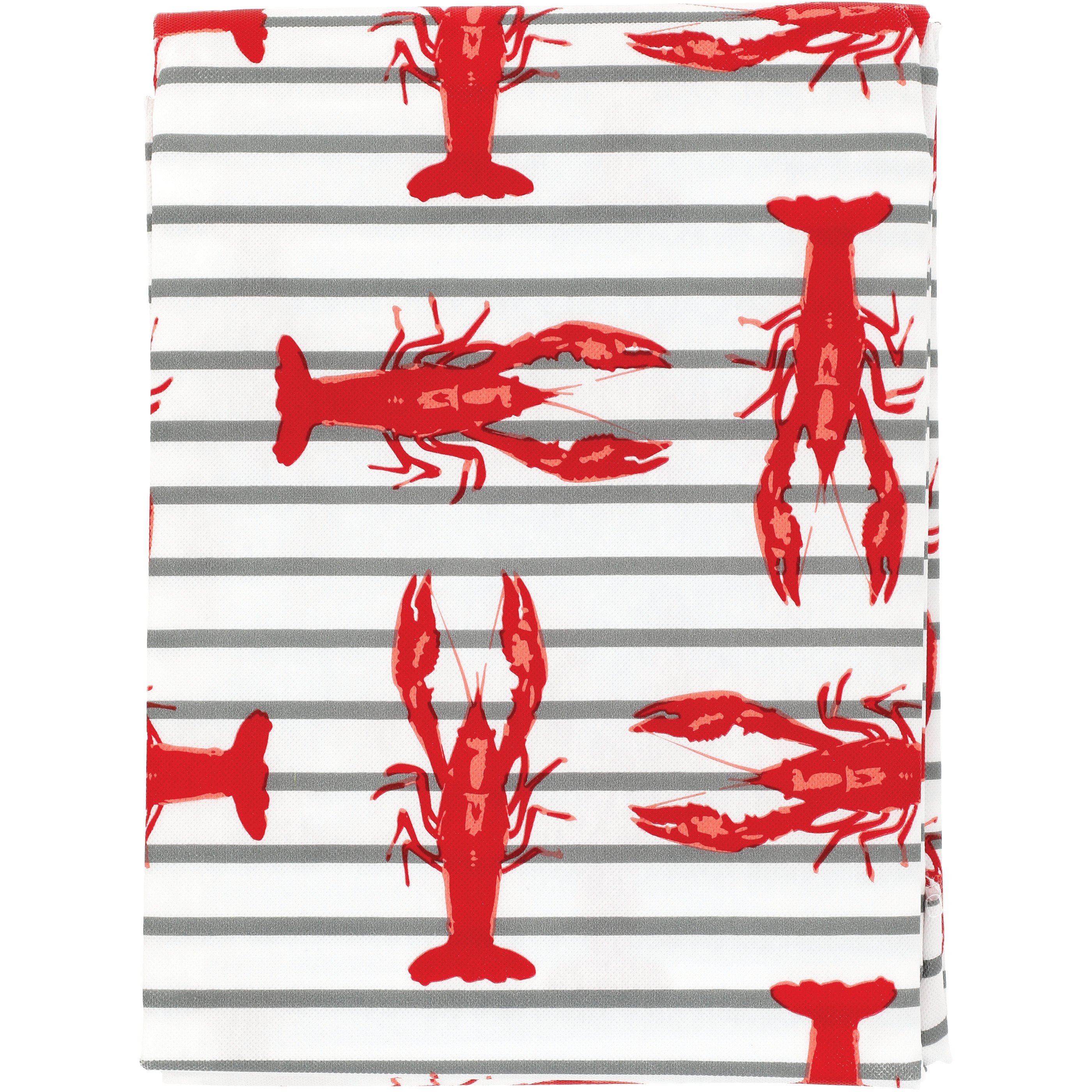 Destination Holiday Reusable Crawfish Rectangle Table Cover - Shop ...