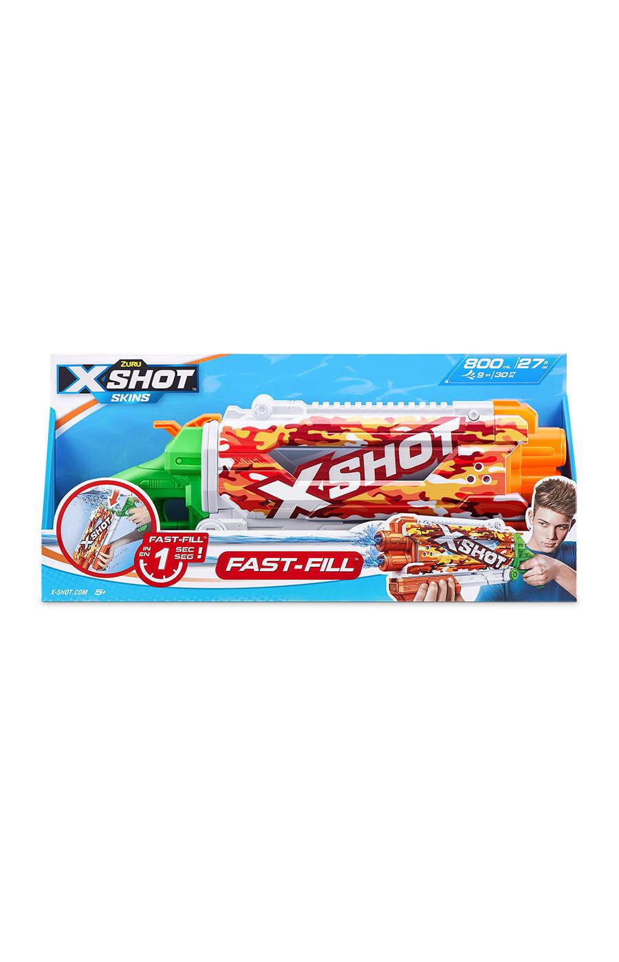 Zuru X-Shot Fast Fill Skins Shotgun Water Blaster - Assorted - Shop ...