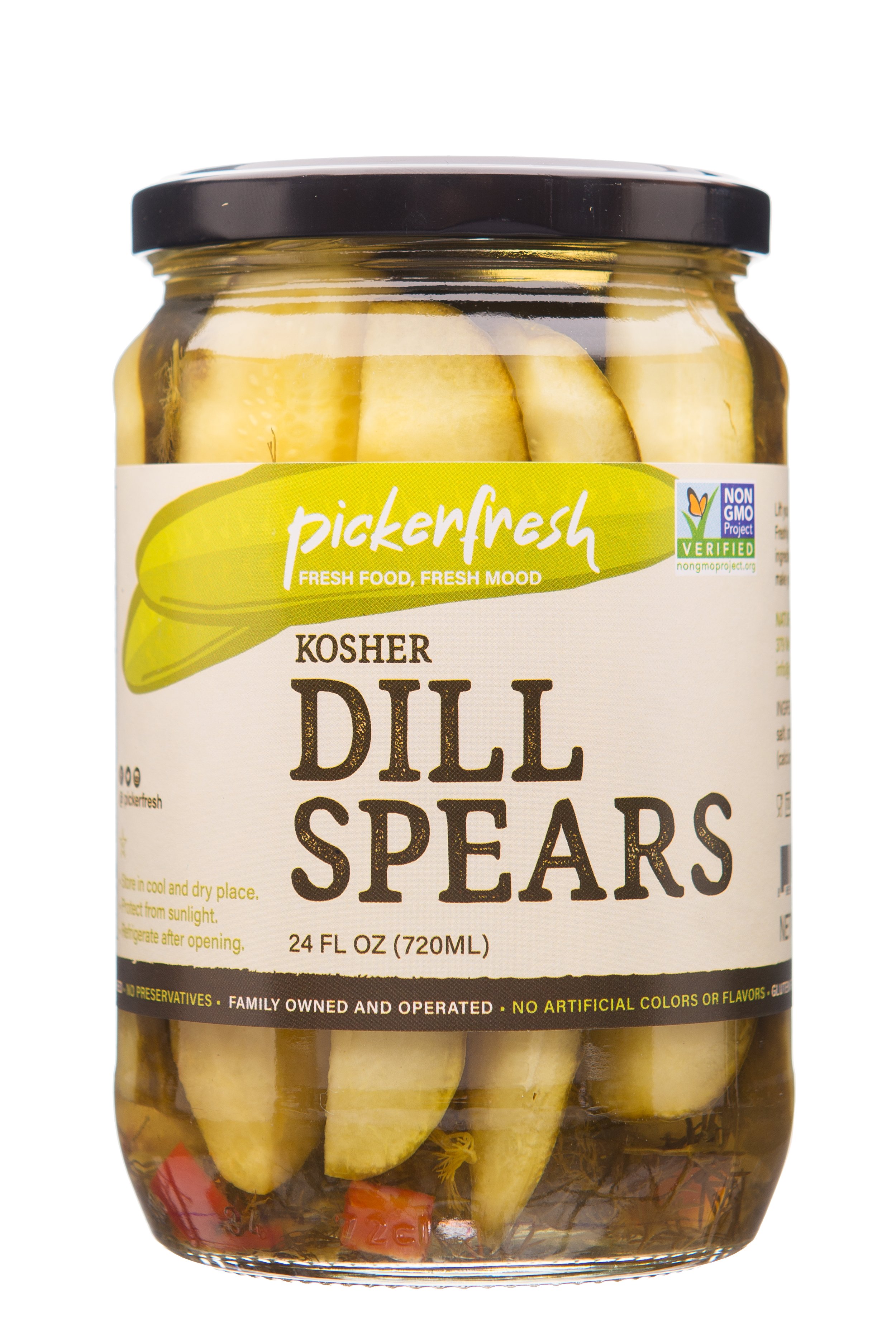 Pickerfresh Kosher Dill Spears, 24 oz | Central Market - Really Into Food
