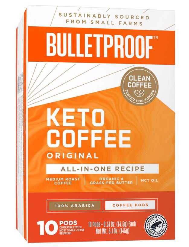 Bulletproof Keto Original Medium Roast Single Serve Coffee Cups - Shop ...