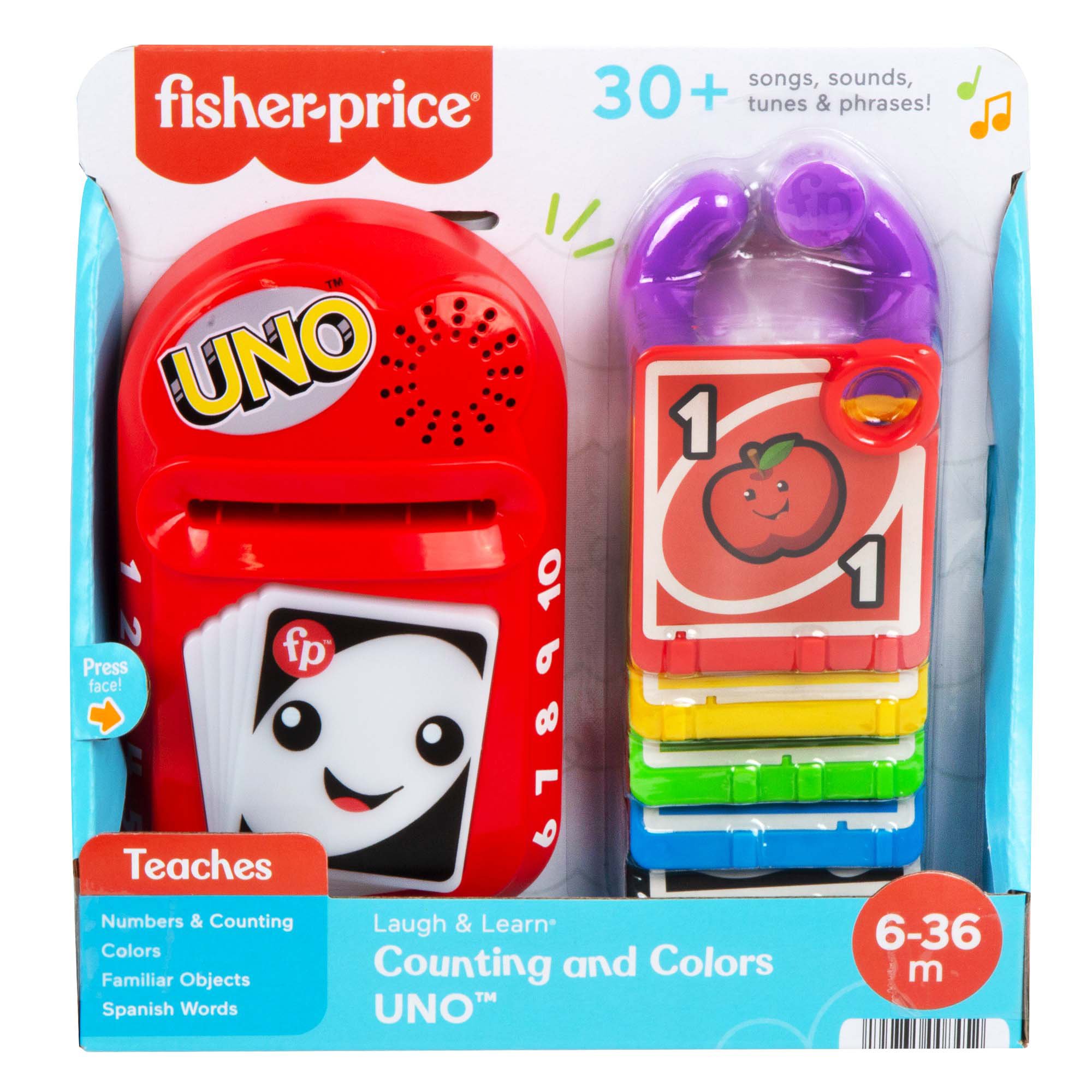 Fisher-Price Laugh & Learn Counting and Colors UNO - Shop Baby toys at ...