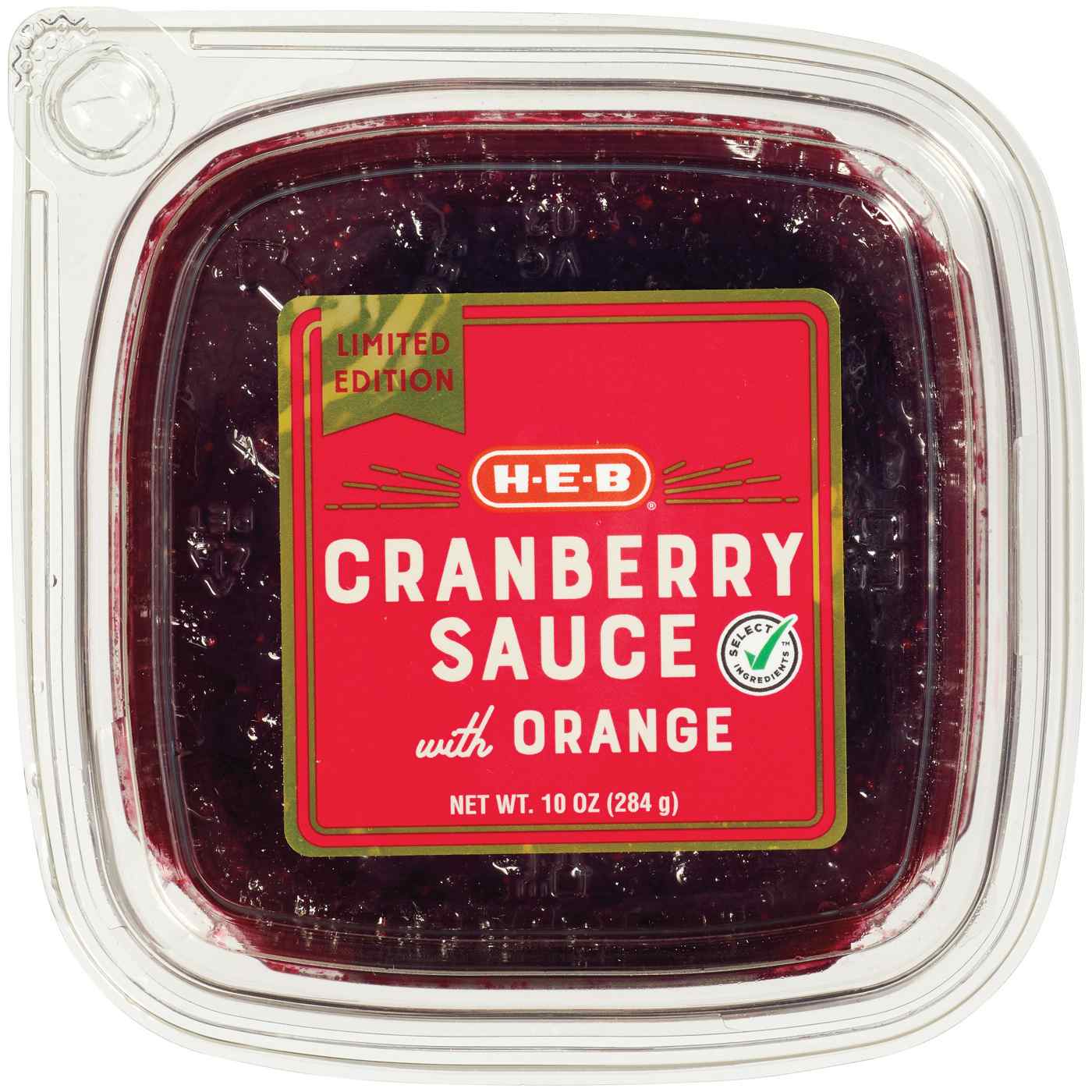 H-E-B Cranberry Sauce with Orange - Shop Berries & cherries at H-E-B