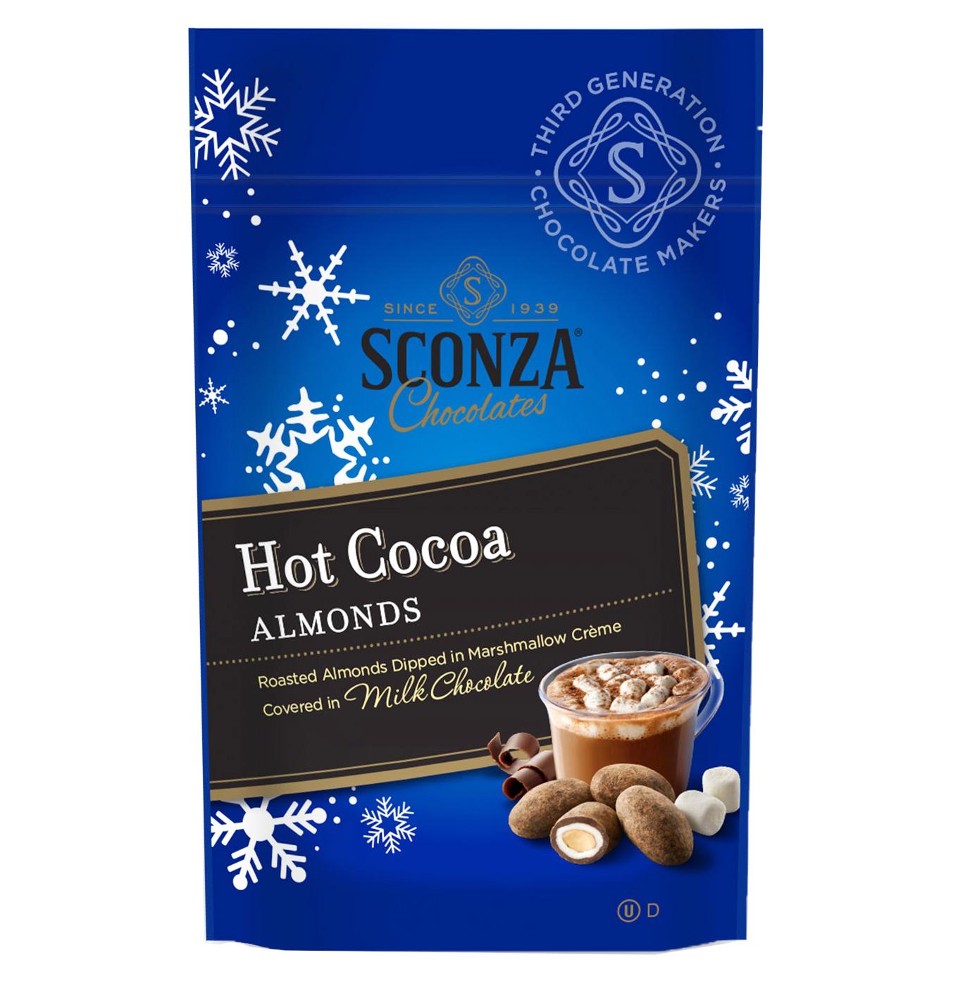 Sconza Chocolates Hot Cocoa Covered Almonds - Shop Candy at H-E-B