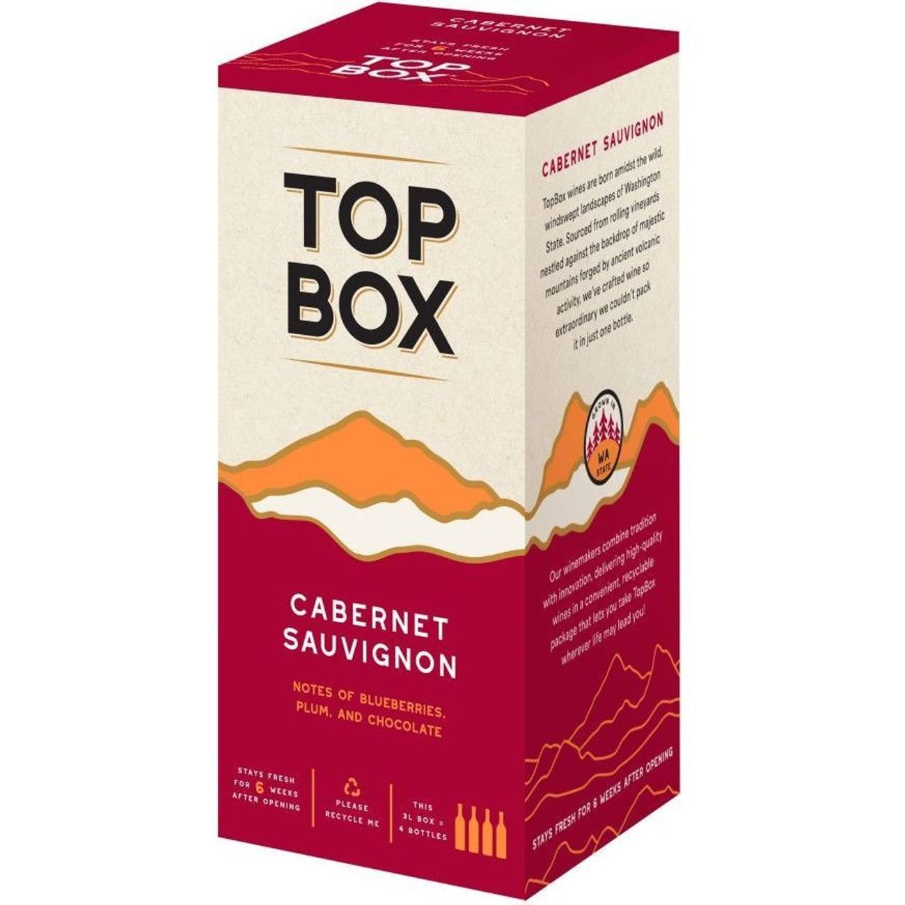 Top Box Cabernet Sauvignon - Shop Wine at H-E-B