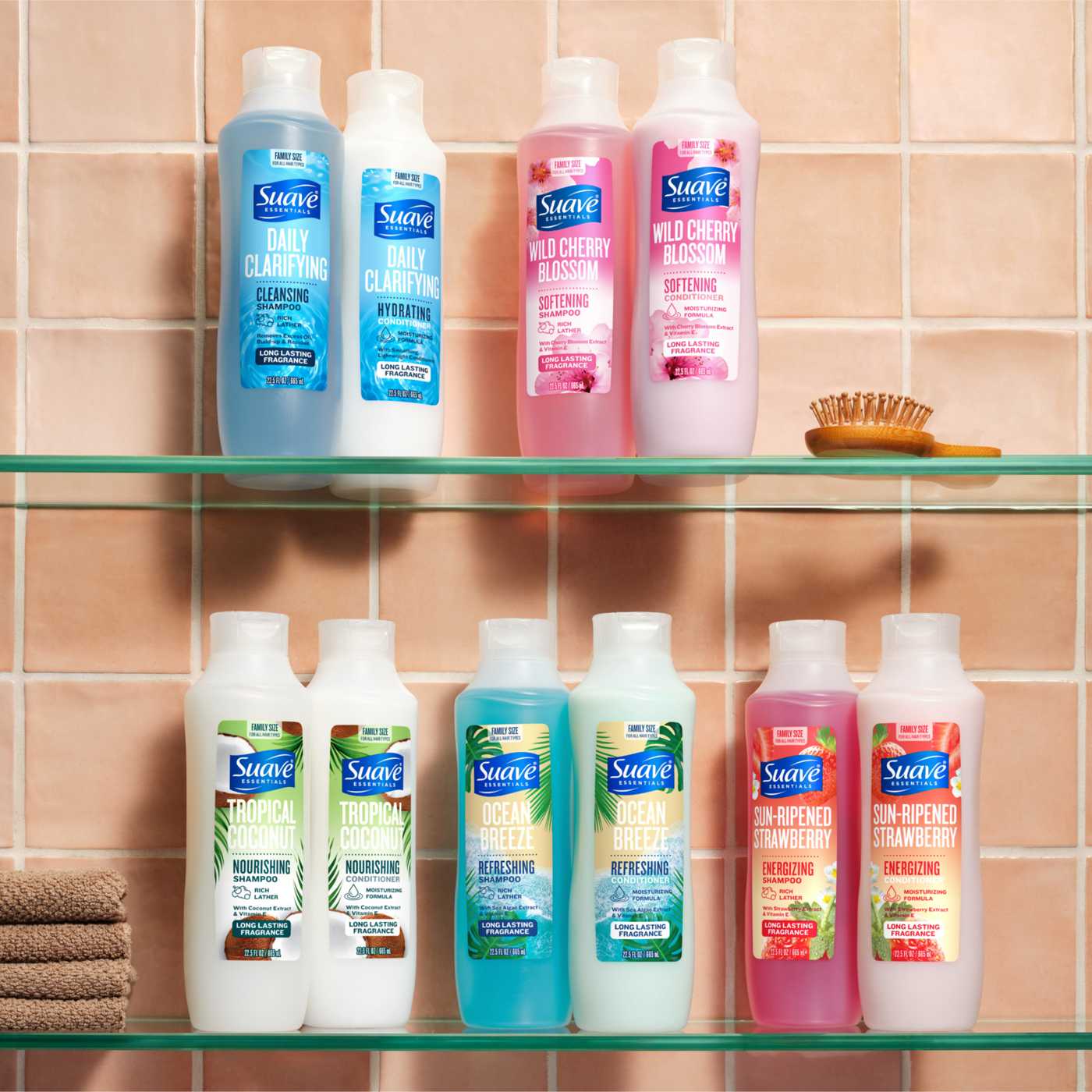 Suave Essentials Nourishing Shampoo - Tropical Coconut - Shop Shampoo ...