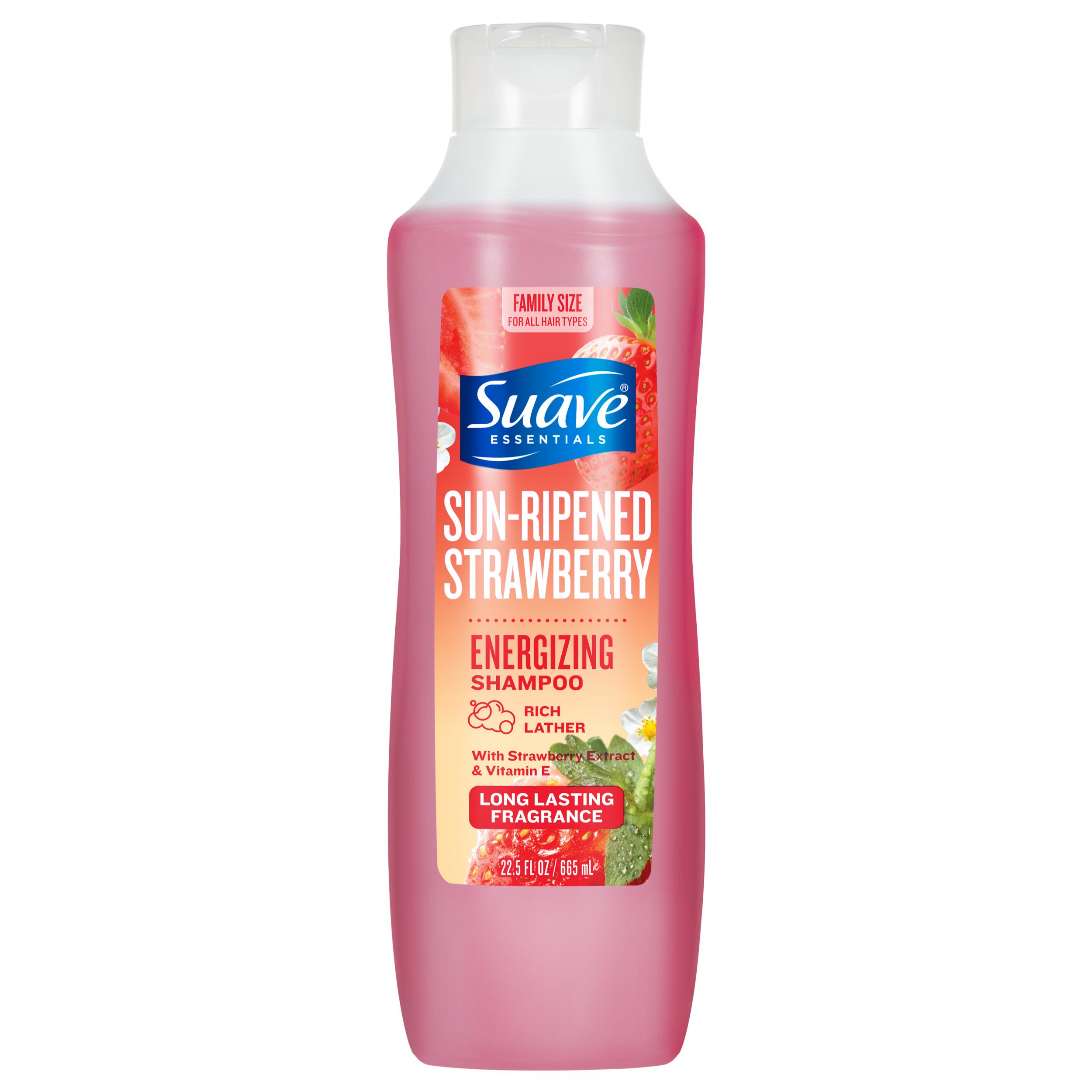 Suave Essentials Energizing Shampoo - Strawberry - Shop Shampoo ...