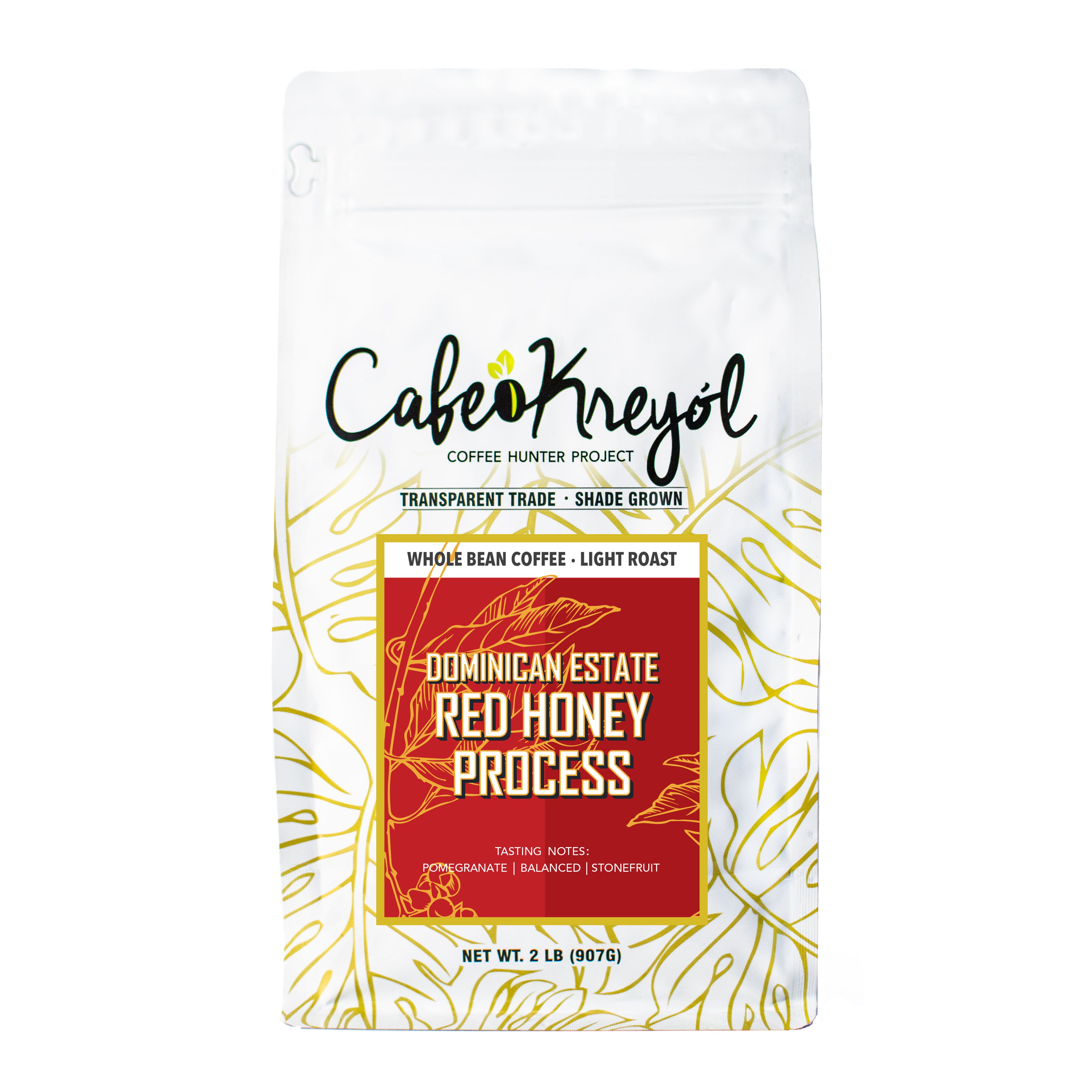 Cafe Kreyol Dominican Estate Red Honey Process Light Roast - Shop ...