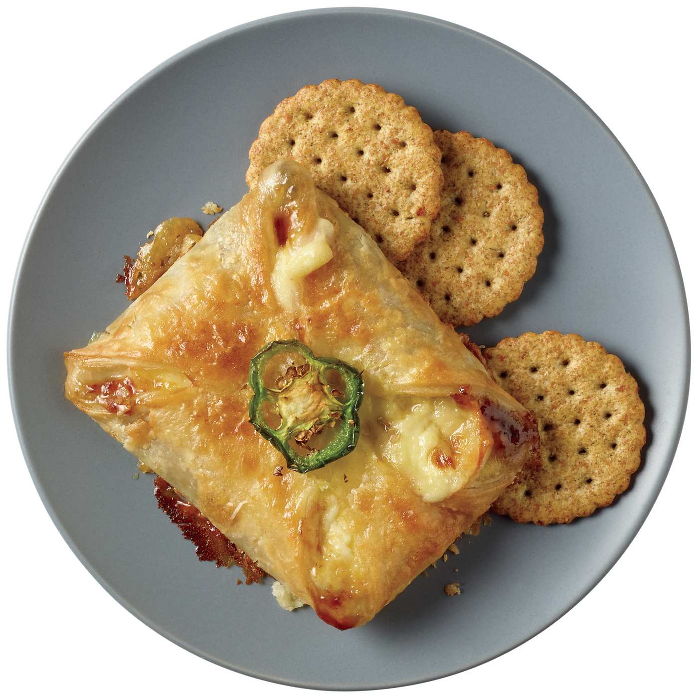 Meal Simple by H-E-B Baked Brie Puff Pastry with Jalapeño Fig Jam ...