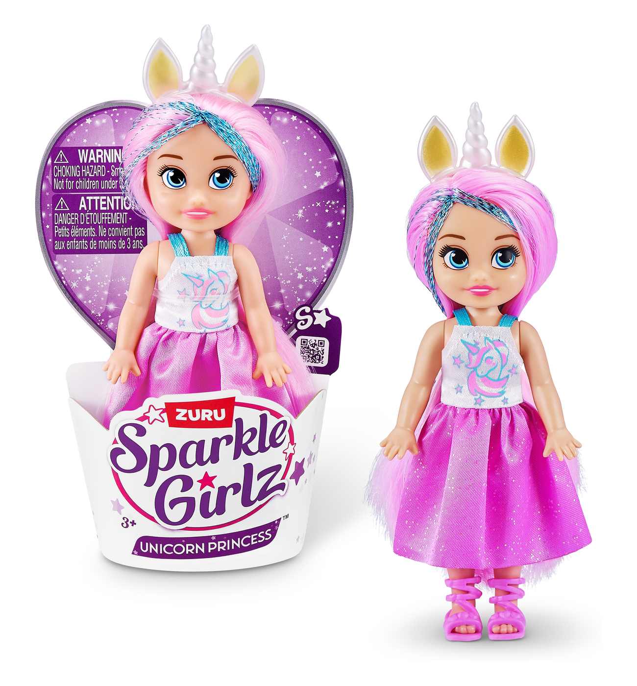 Zuru Sparkle Girlz Cupcake Unicorn Princess Doll - Assorted - Shop ...