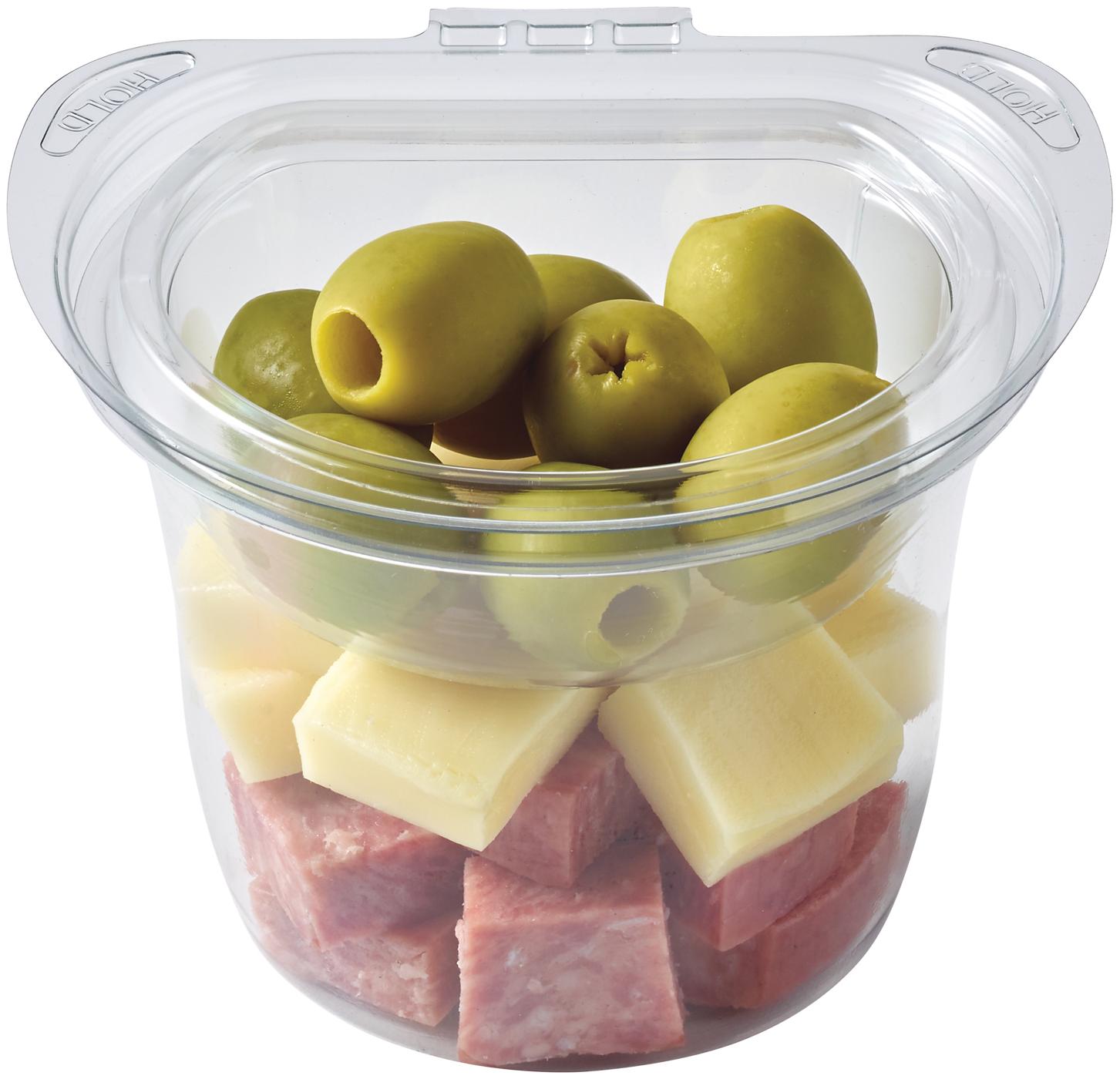 Meal Simple by H-E-B Snack Cup - Olives, Mozzarella & Salami - Shop ...