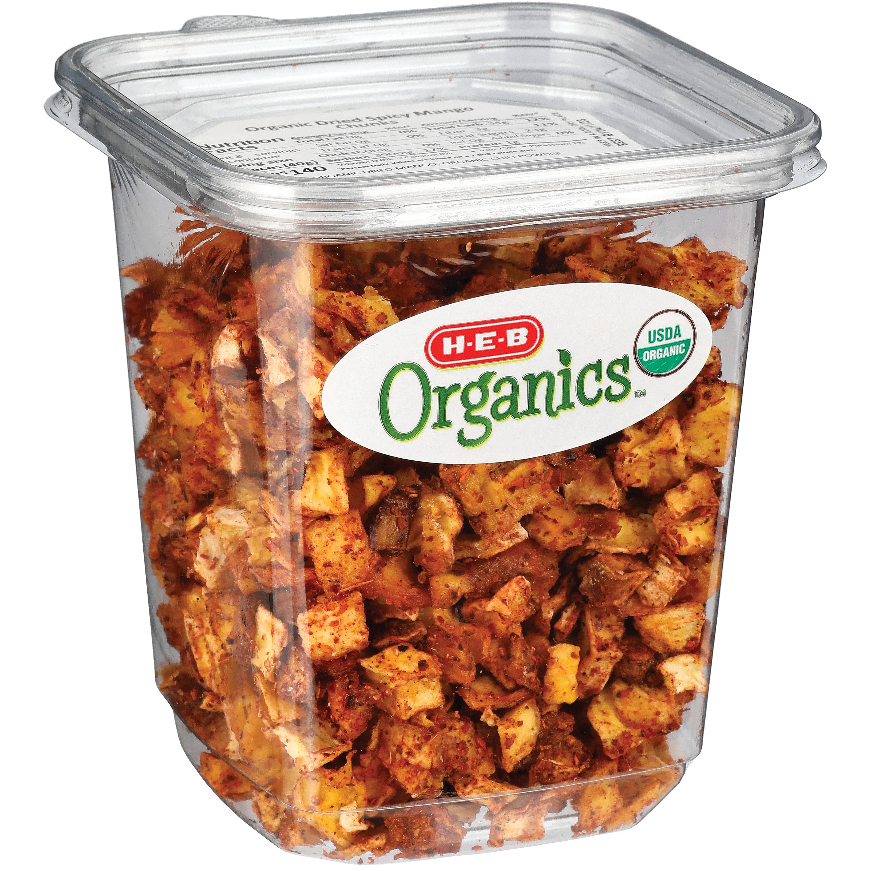 H-E-B Organics Prepackaged Spicy Mango - Shop Tropical & specialty at H-E-B