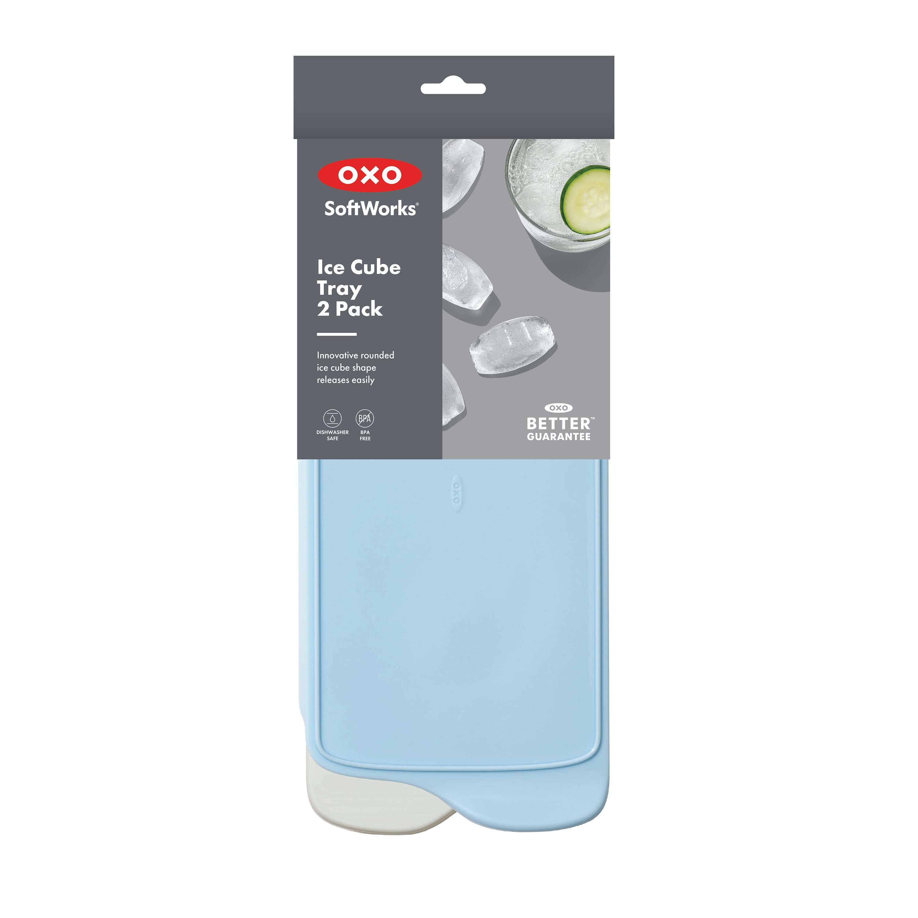 Oxo SoftWorks Ice Cube Trays with Cover - Shop Utensils & gadgets at H-E-B