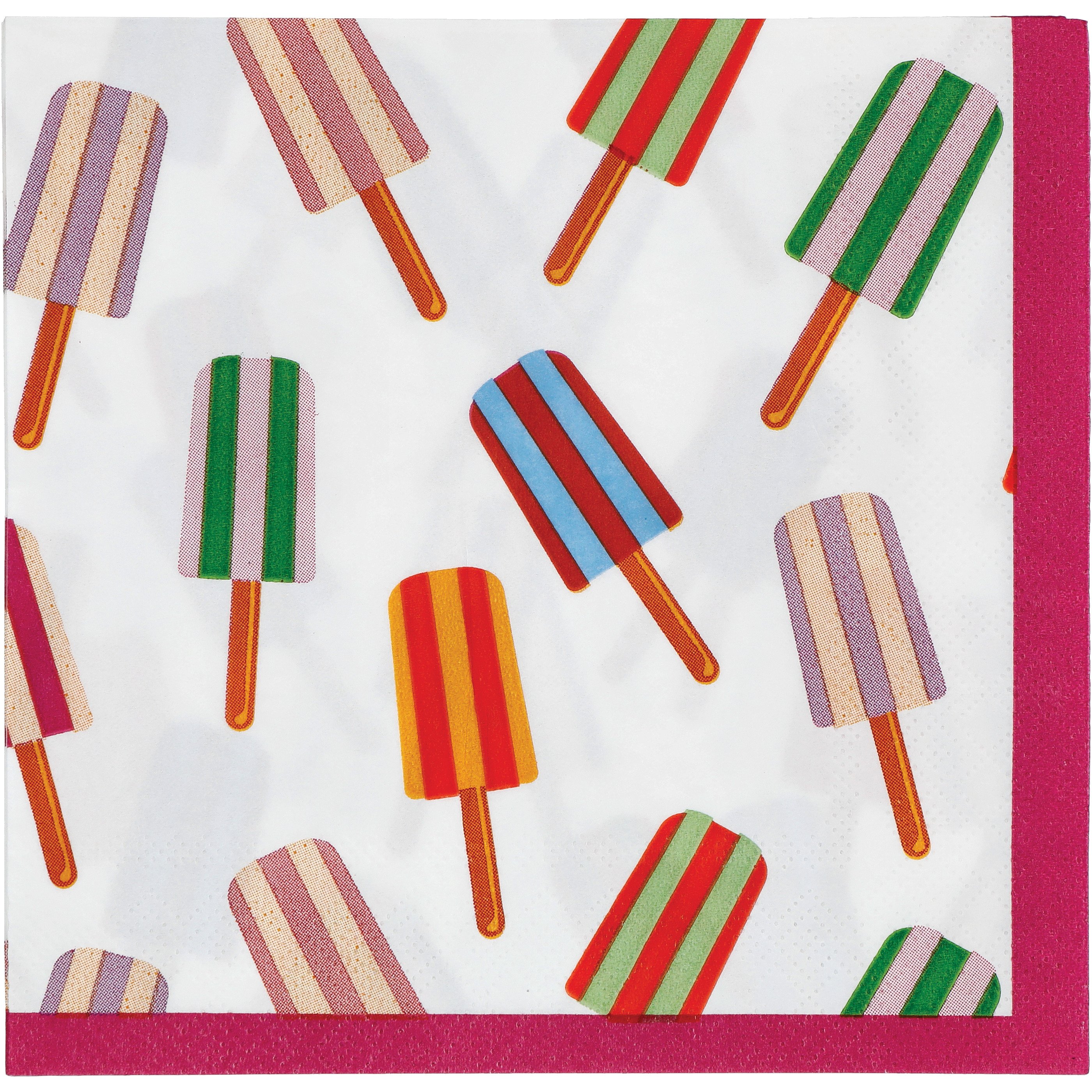 Destination Holiday Popsicle Repeat Summer Napkins - Shop Party decor ...