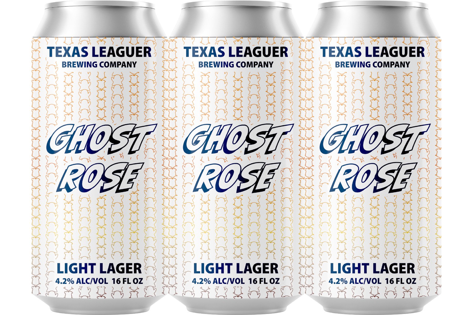 Texas Leaguer Ghost Rose Light Lager Beer 6 pk Cans - Shop Beer at H-E-B