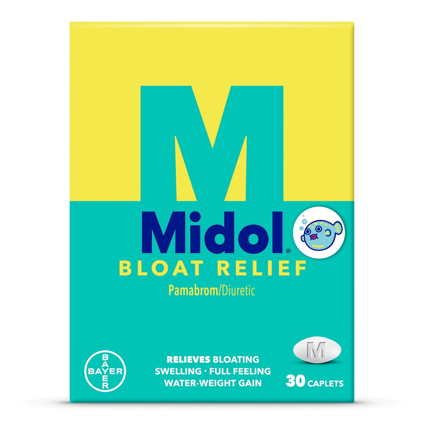 Midol Bloat Relief with Pamabrom Caplets - Shop Medicines & treatments ...