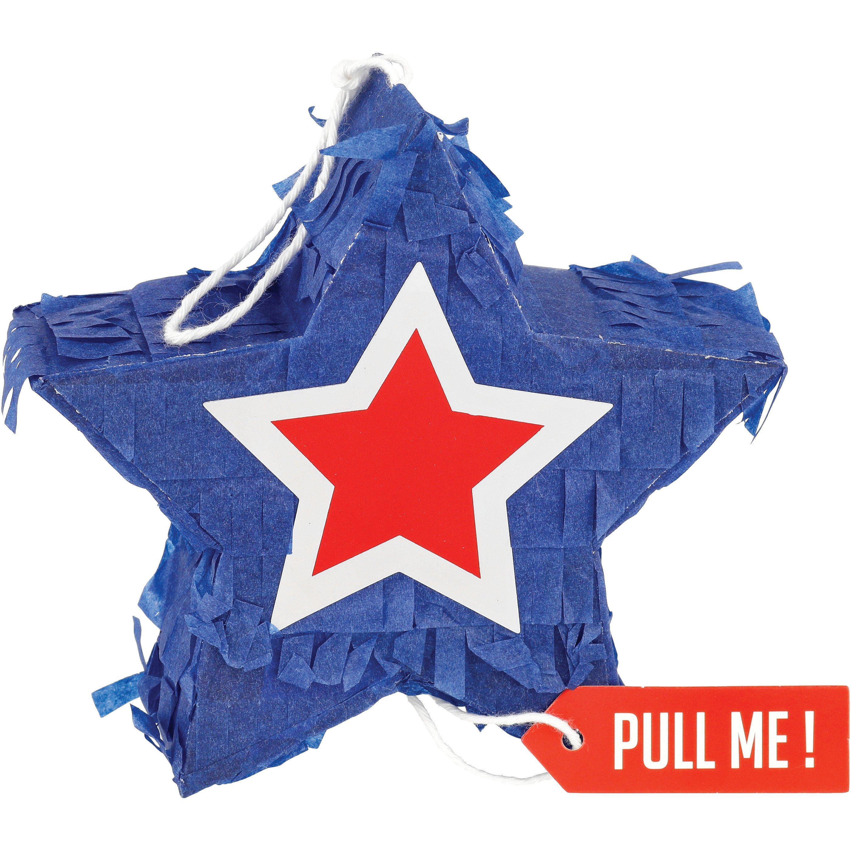 Destination Holiday Patriotic Star Shape Piñata - Shop Pinatas at H-E-B